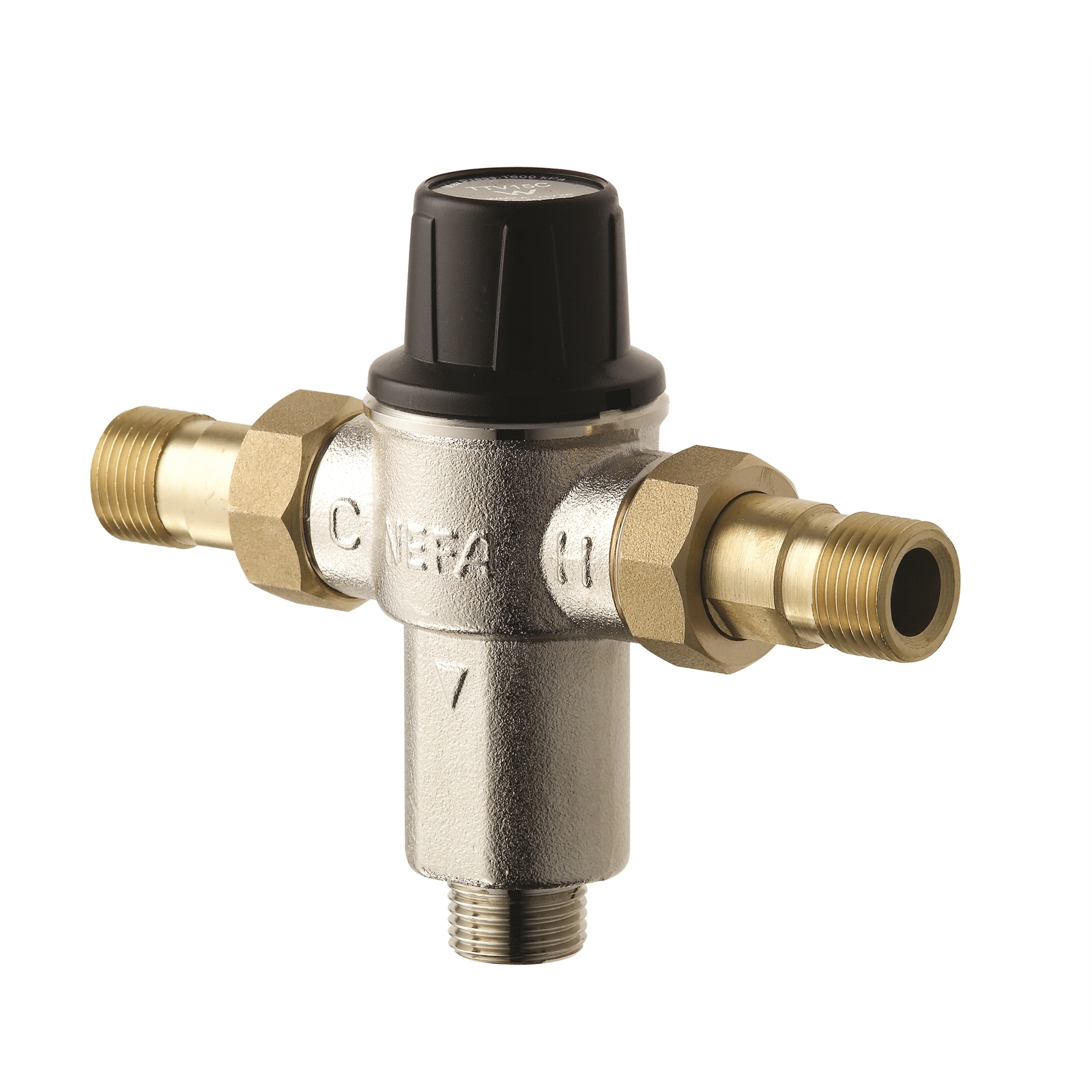 Nefa 15mm DR Brass Adjustable Tempering Valve - Bunnings Australia