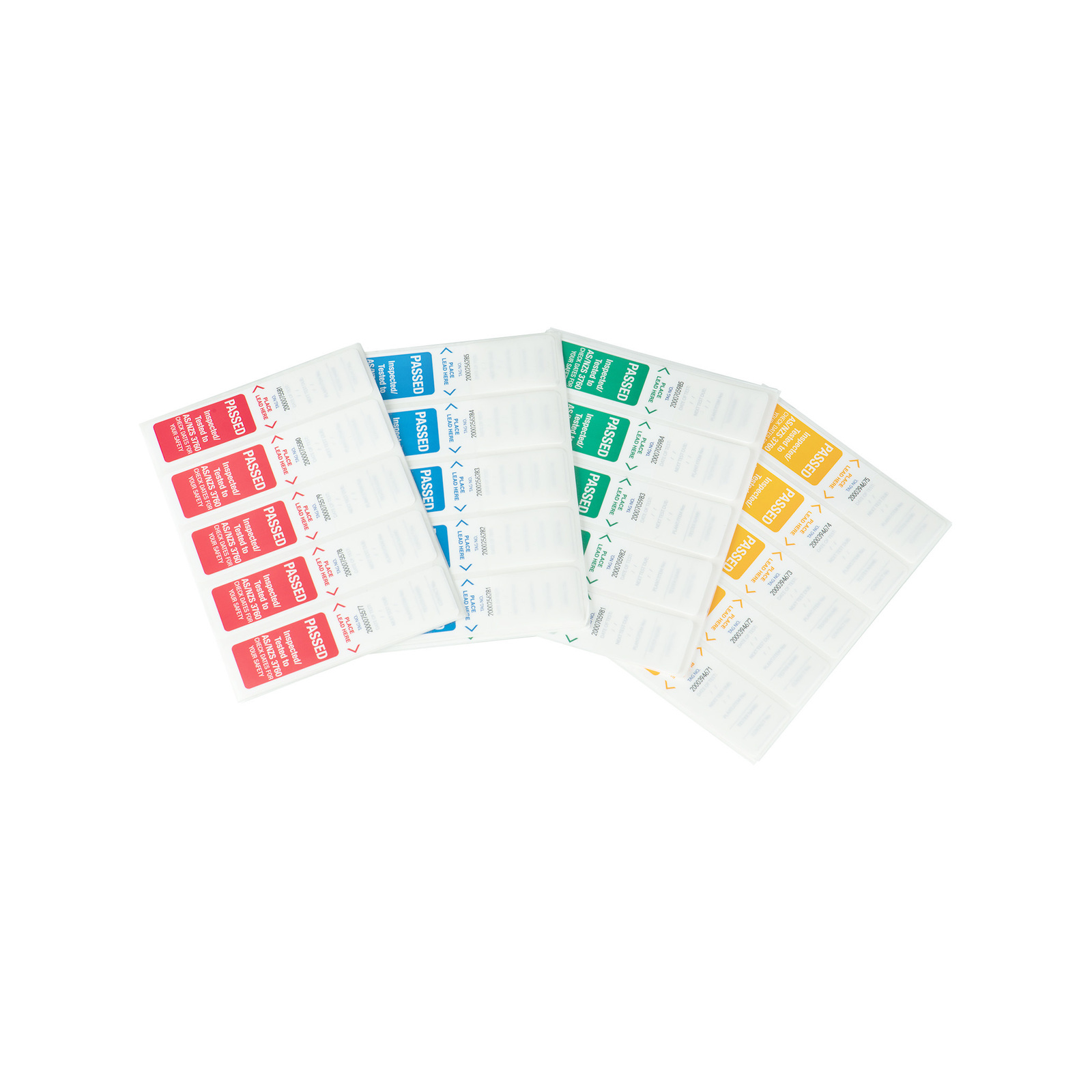 Deta Appliance Test Tag Stickers - 100 Pack - Bunnings Australia