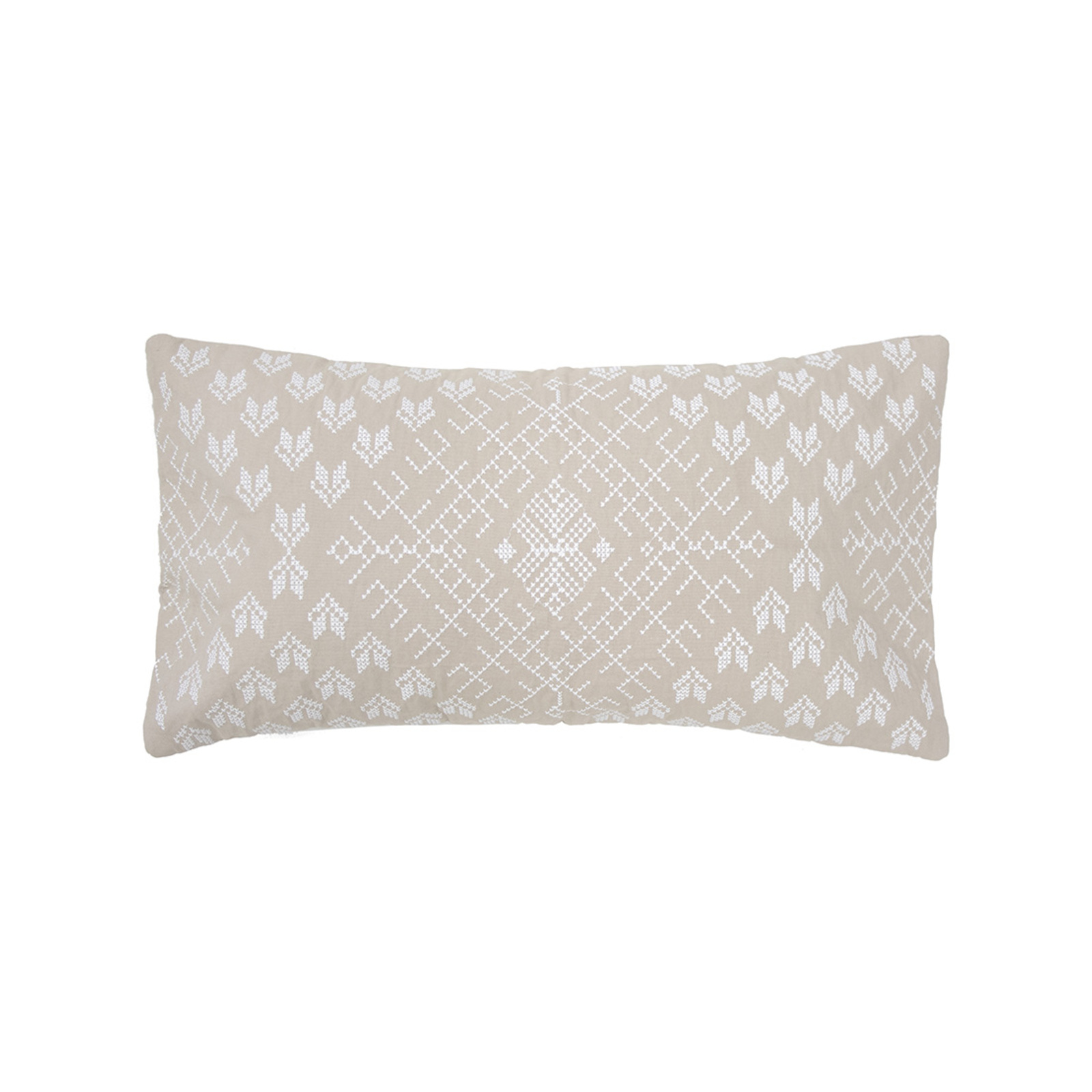 Lottie Rectangle Cushion Pebble - Bunnings Australia