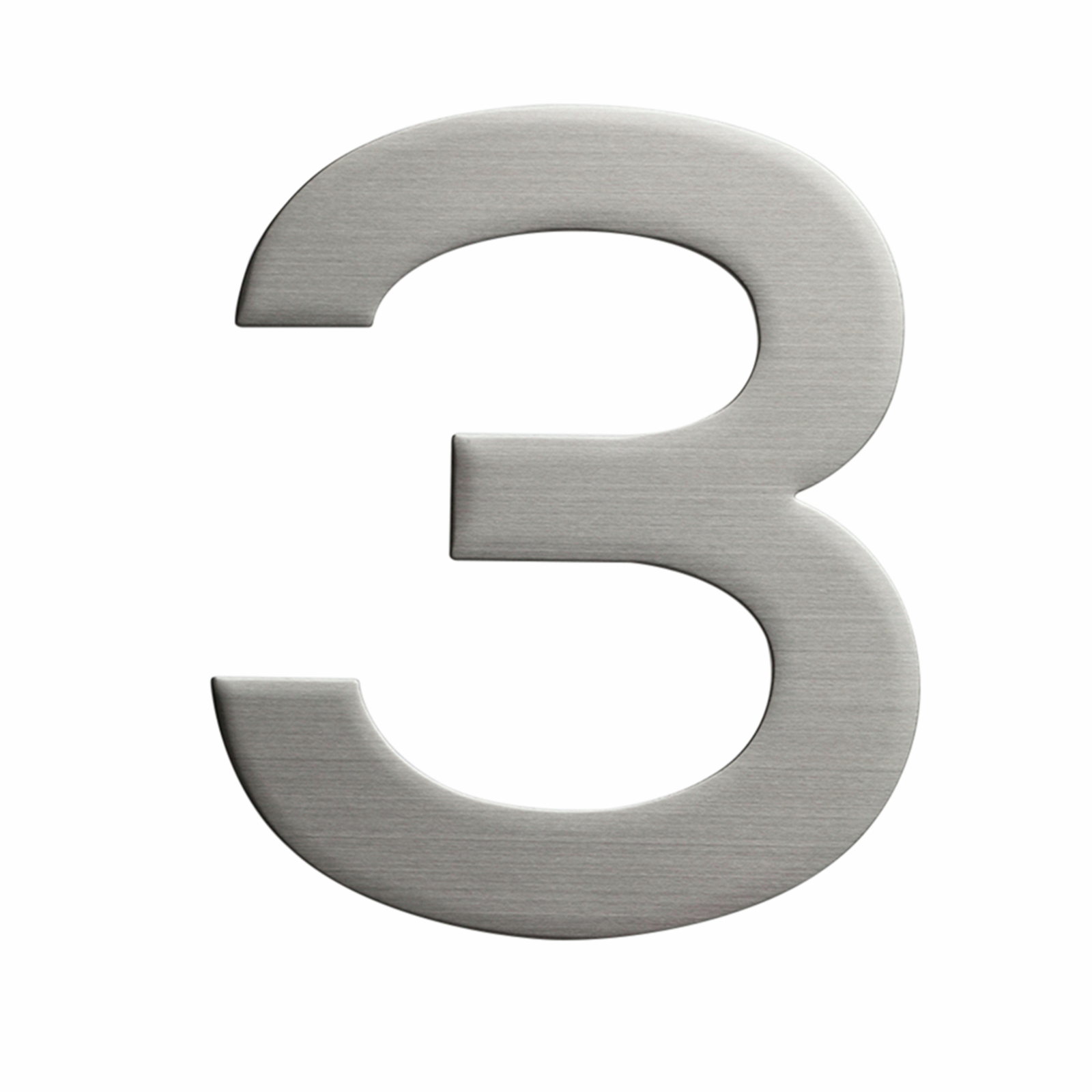 Sandleford 150mm Stainless Steel Plaza House Number 3 - Bunnings Australia