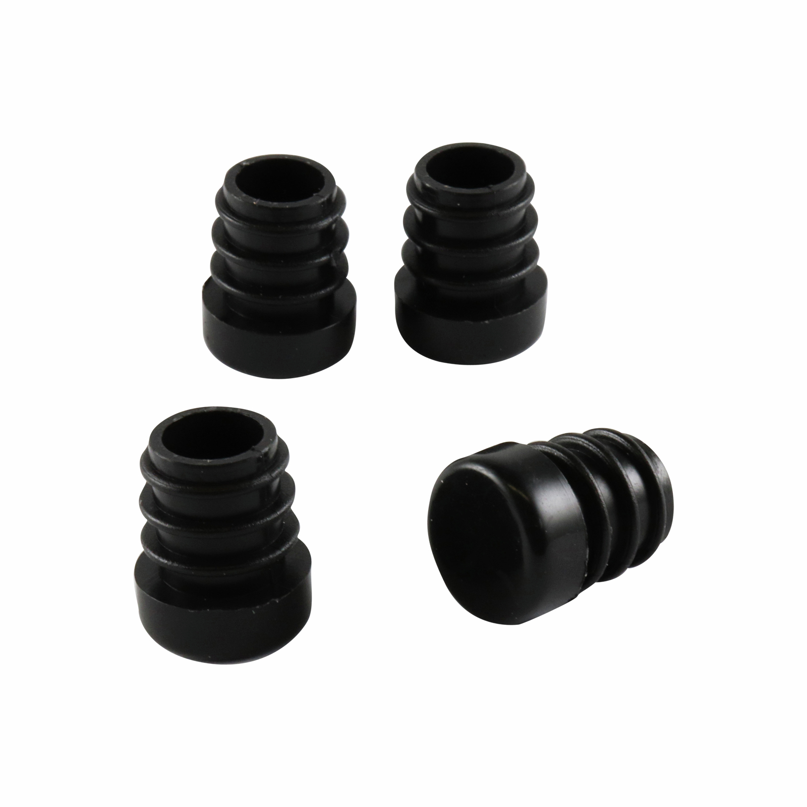 Surface Gard 13mm Black Round Internal Plastic Chair Tips - 4 Pack ...