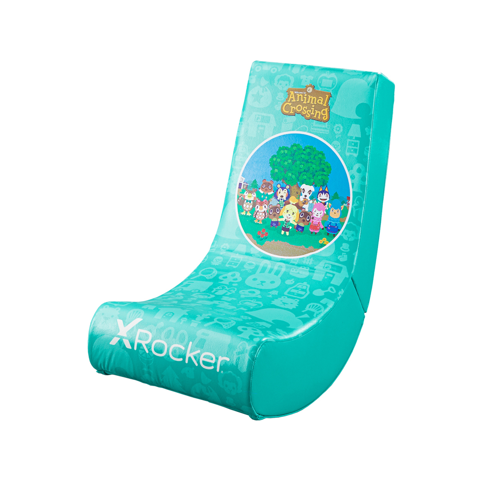 X-Rocker Foldable Nintendo Animal Crossing Gaming Rocker - Village ...