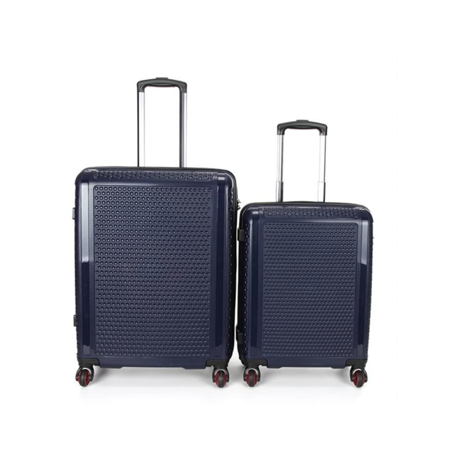 SWISS Luggage Suitcase HardCase 2 Pieces Set 20"&24" - Blue - Bunnings ...