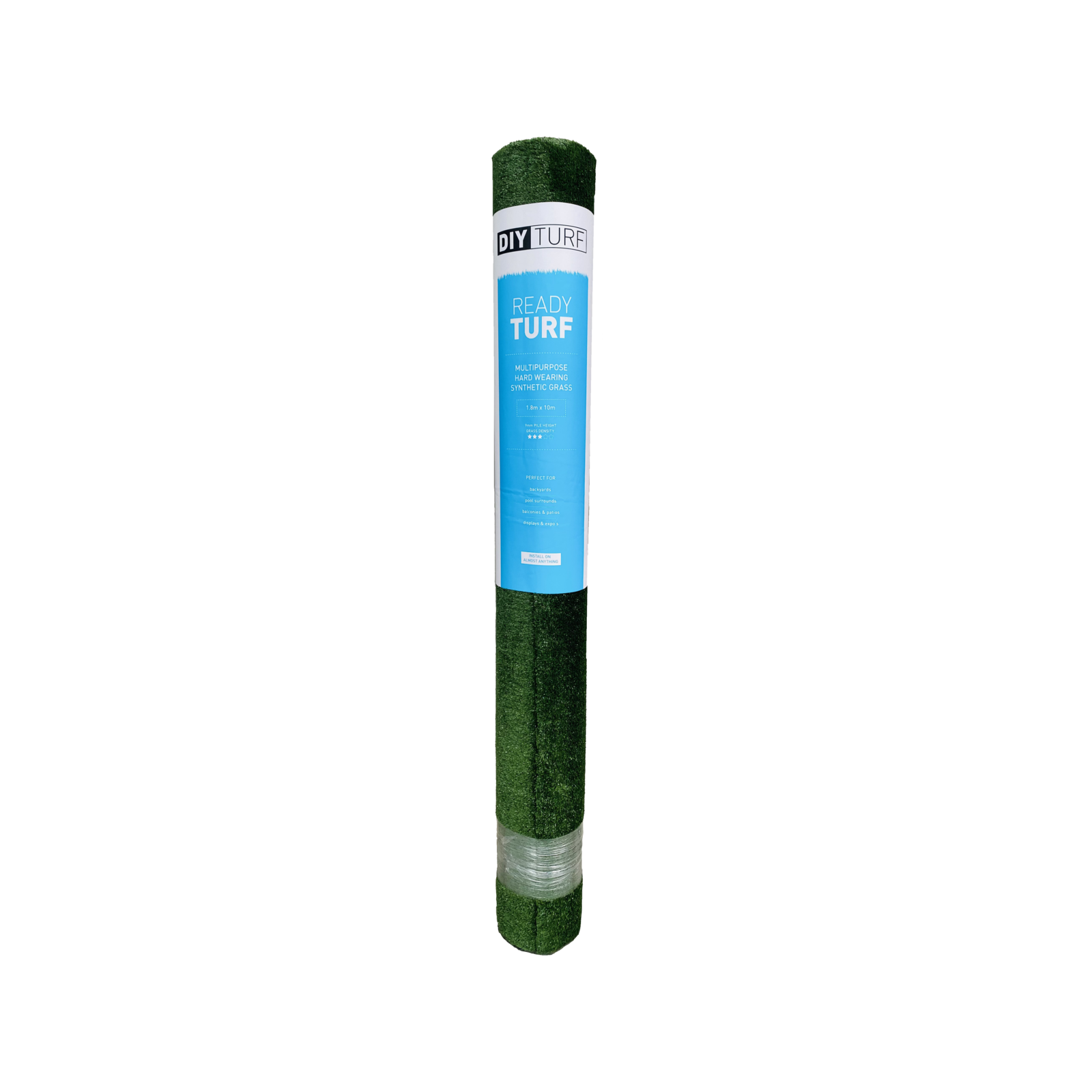 DIY Turf 1.8 x 10m 9mm Pile Ready Turf Synthetic Turf - Bunnings Australia