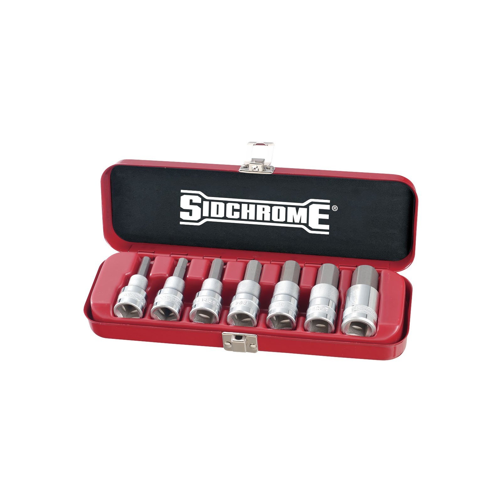 Sidchrome 1/2'' Drive In-Hex Socket Set - 7 Piece - Bunnings Australia