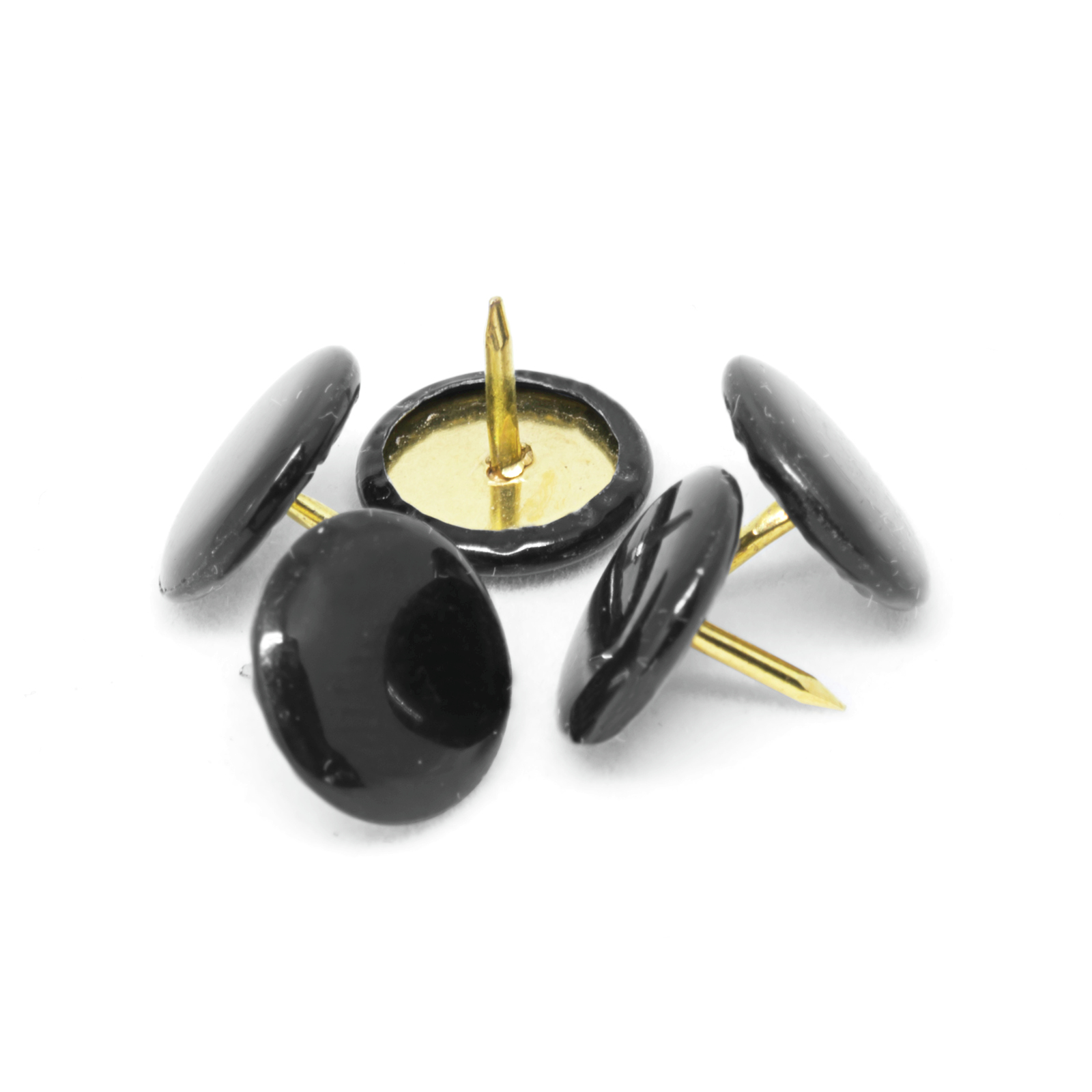 Pinnacle Black Pan Head Upholstery Nails - 50 Pack - Bunnings Australia