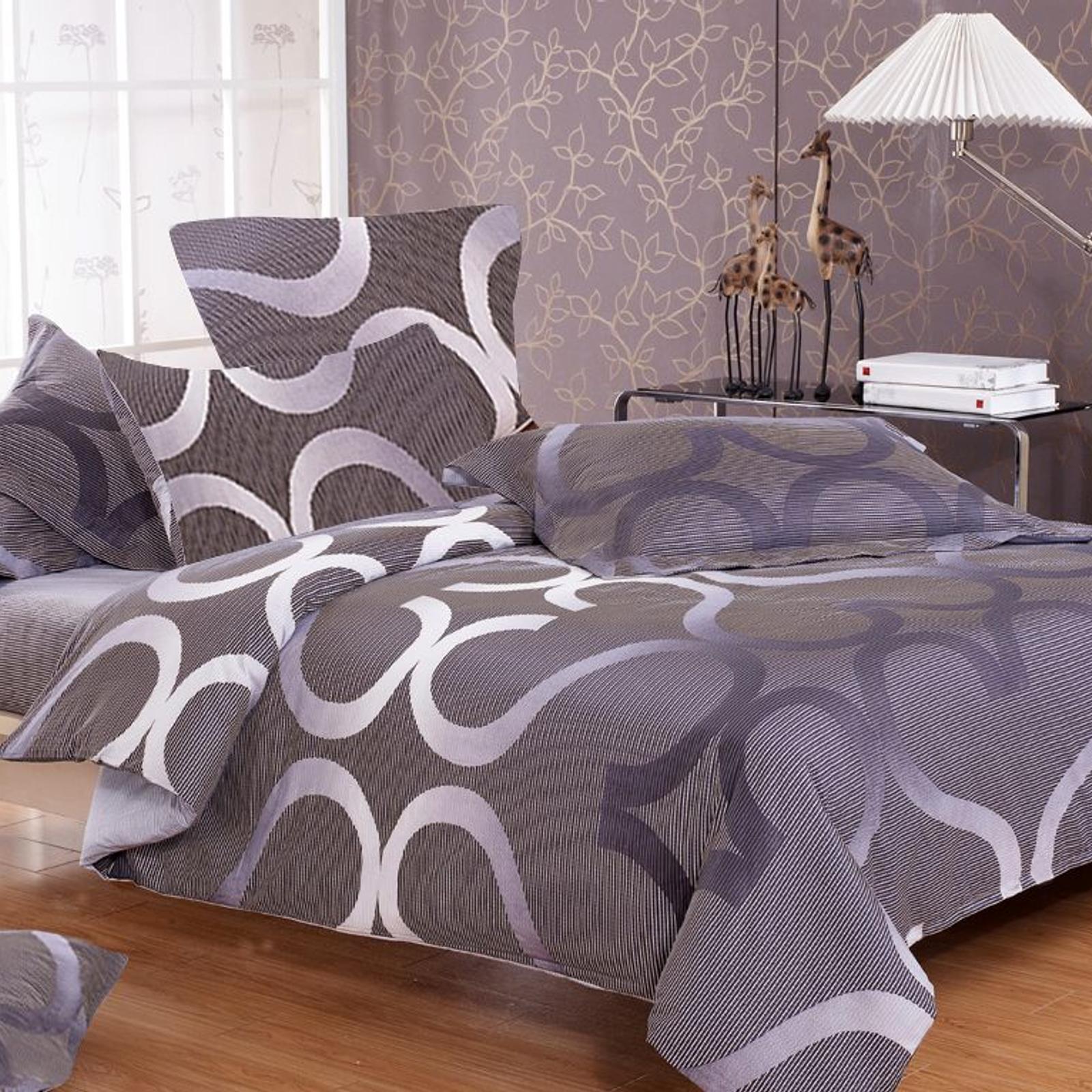 Fabric Fantastic Soney Super King Size Quilt/Doona/Duvet Cover Set ...