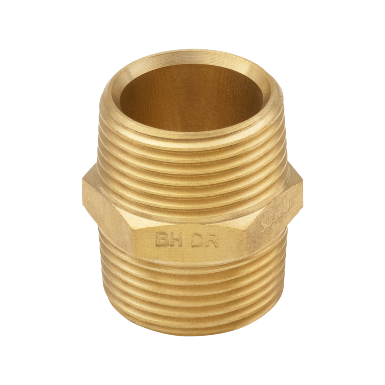 Brasshards 25mm Brass Threaded Hexagon Nipple - Bunnings Australia