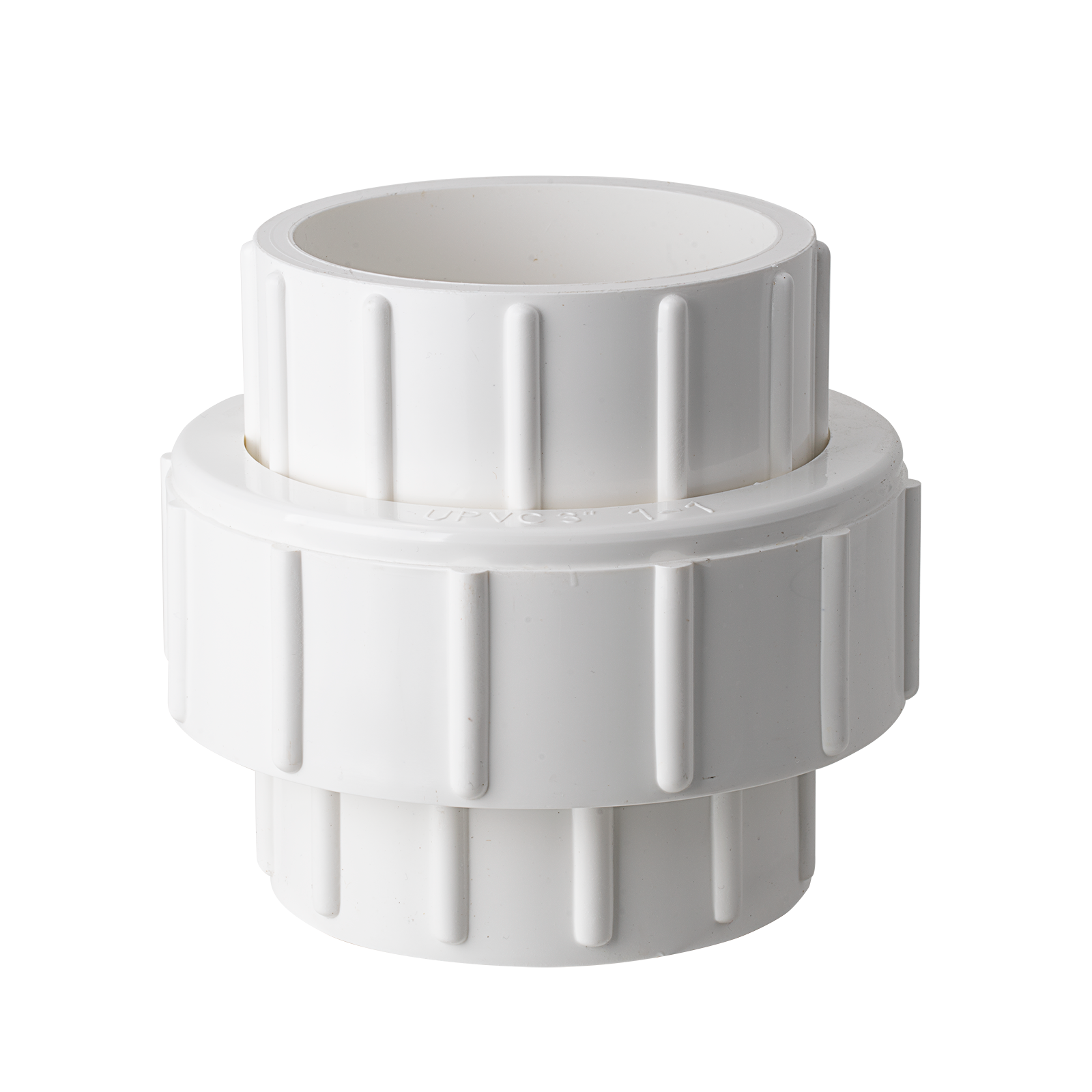 Holman 80mm Press PVC Barrel Union - Bunnings Australia