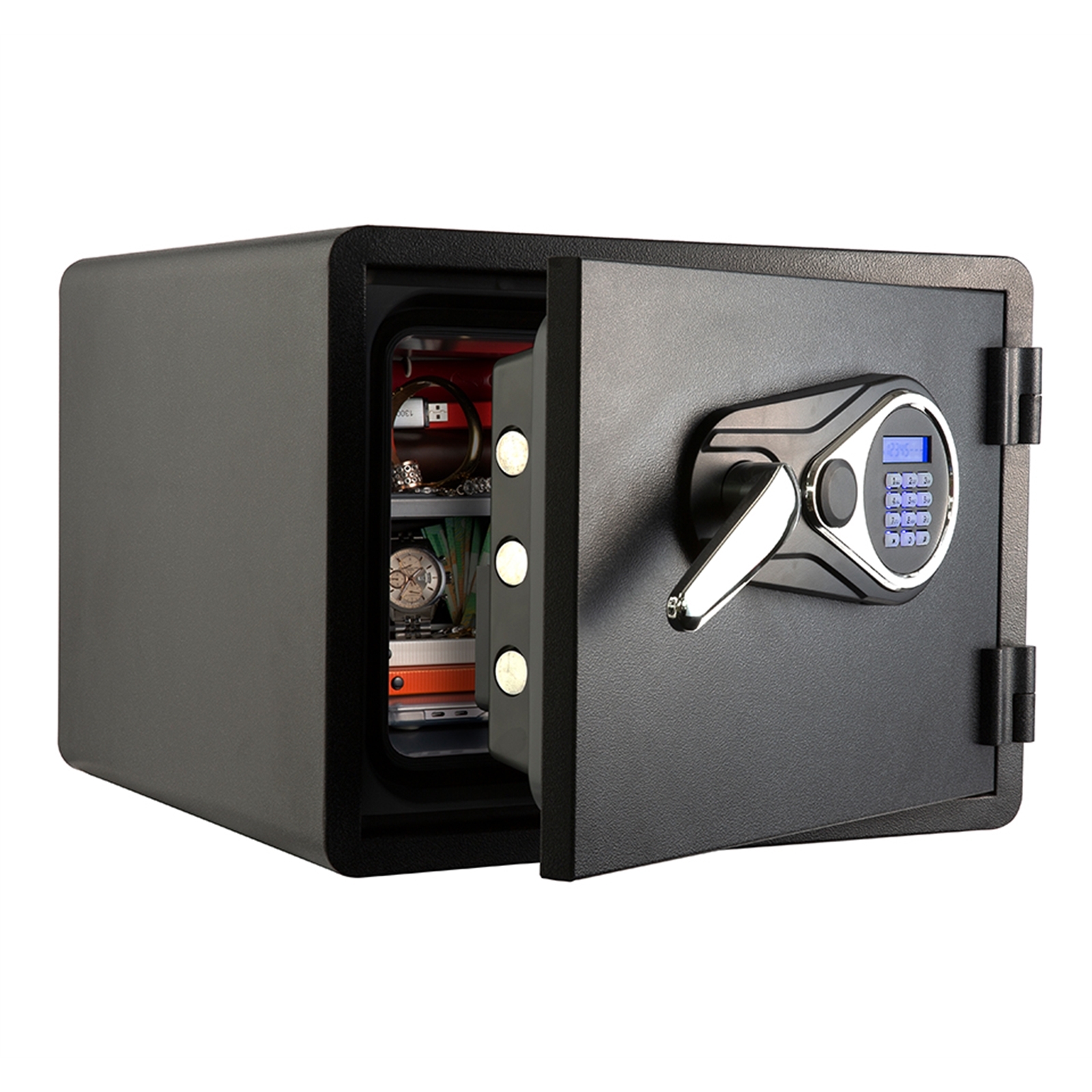 Sandleford 23.5L Karbon Black Fire And Waterproof Safe - Bunnings Australia