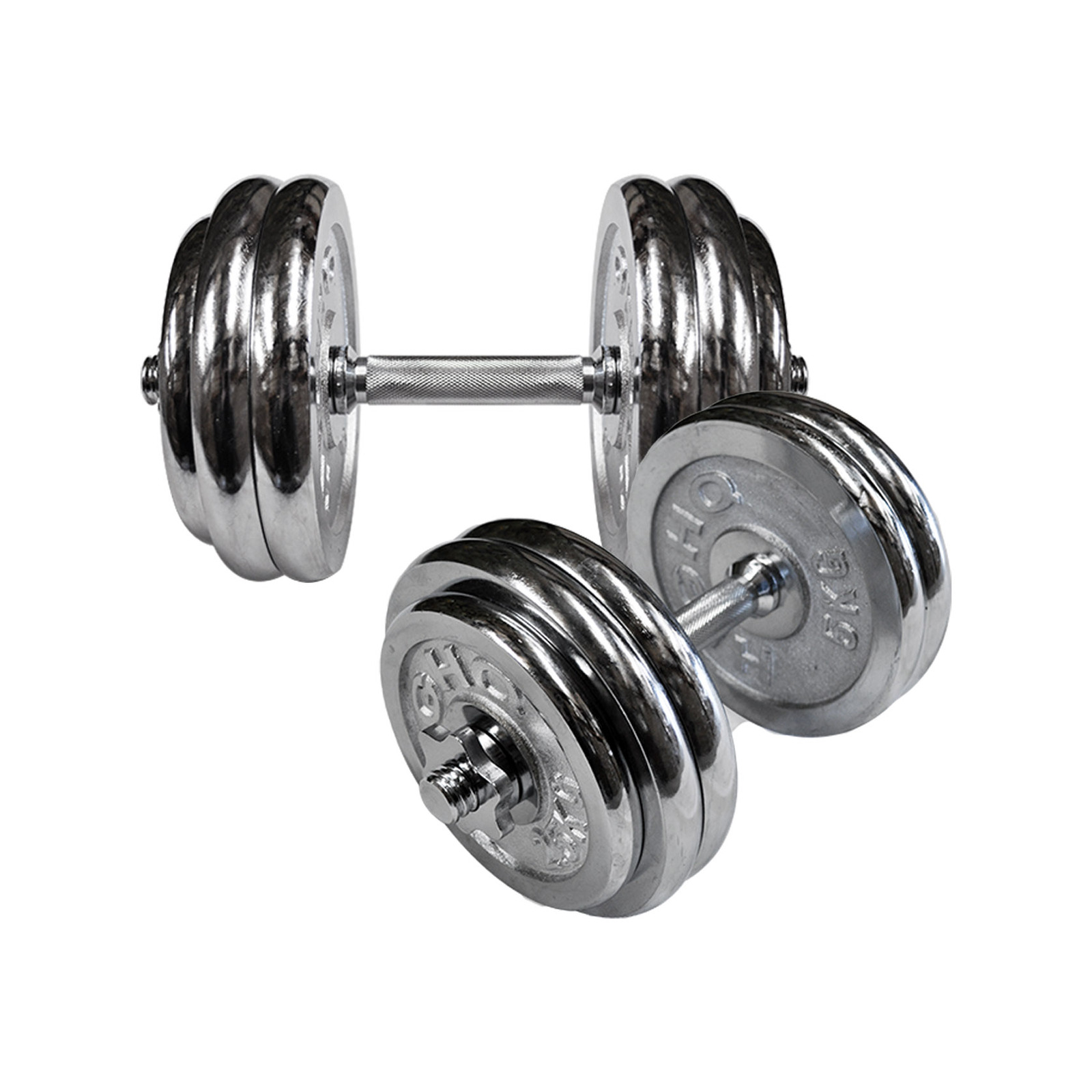 54kg Weight Set - 2.5kgx4 + 5kgx8 + 36cm Dumbell - Bunnings Australia