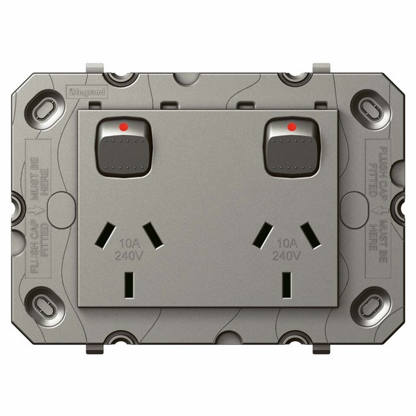 Arteor Double Powerpoint Magnesium - Bunnings New Zealand