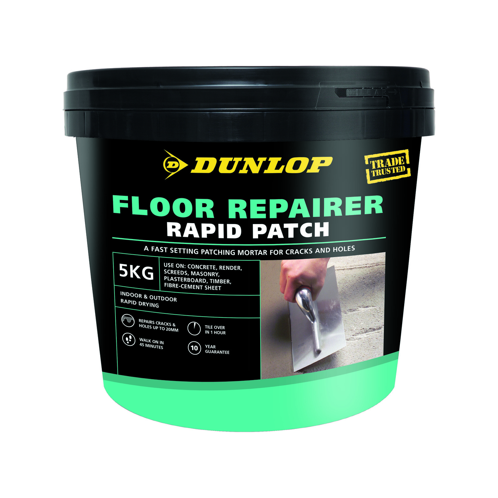 Dunlop 5kg Floor Repairer Rapid Patch Mortar - Bunnings Australia