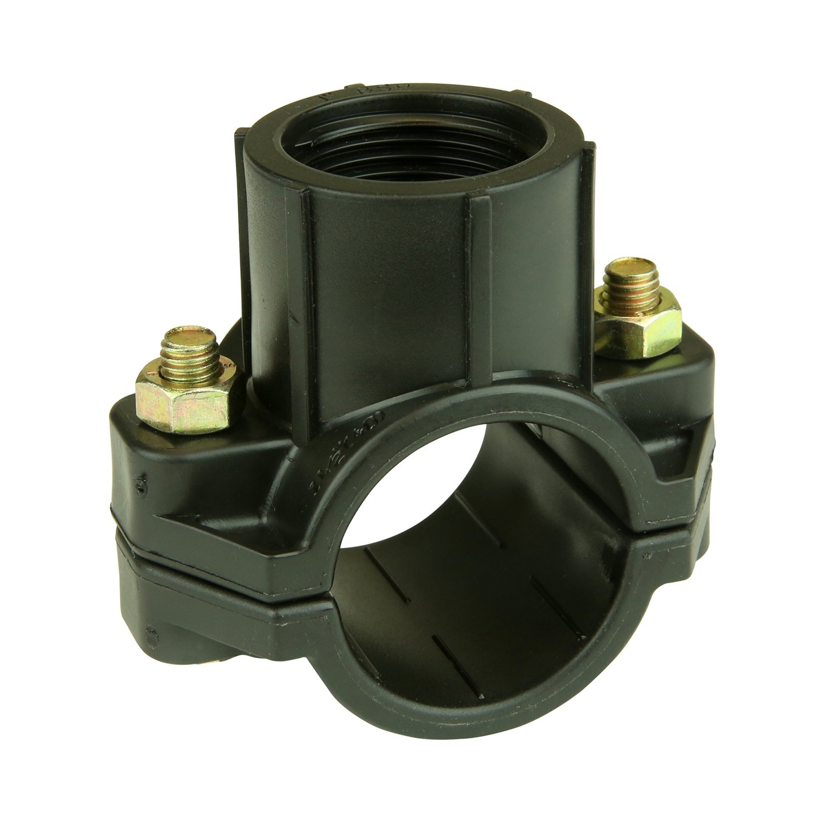 Philmac 1-1/4" x 1" FI BSP Rural Tapping Saddle - Bunnings Australia