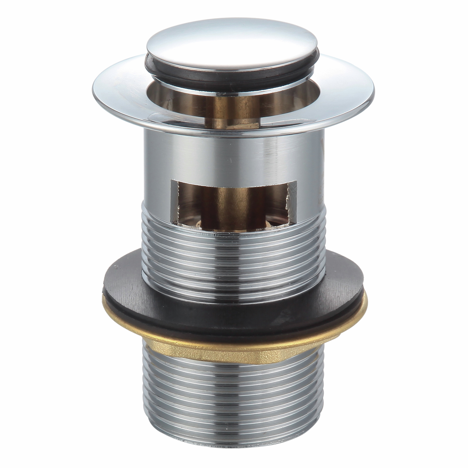 Kinetic 32mm Chrome Pop Up Basin Waste With Overflow - Bunnings Australia