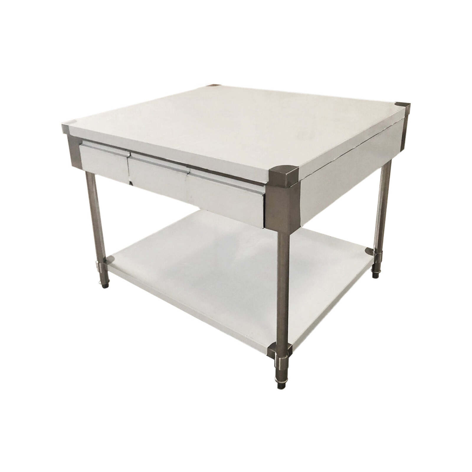 Modular Systems Workbench With 3 Drawer Each Side - 1200mm Width ...