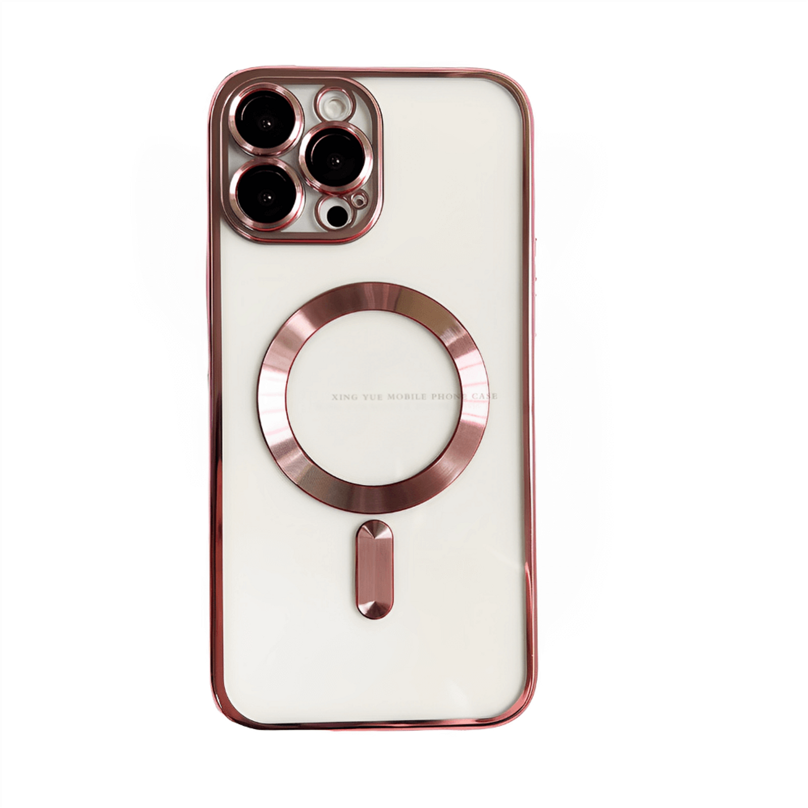 Magsafe TPU Case 14 Plus Shiny Rose Gold Case Shockproof Cover ...
