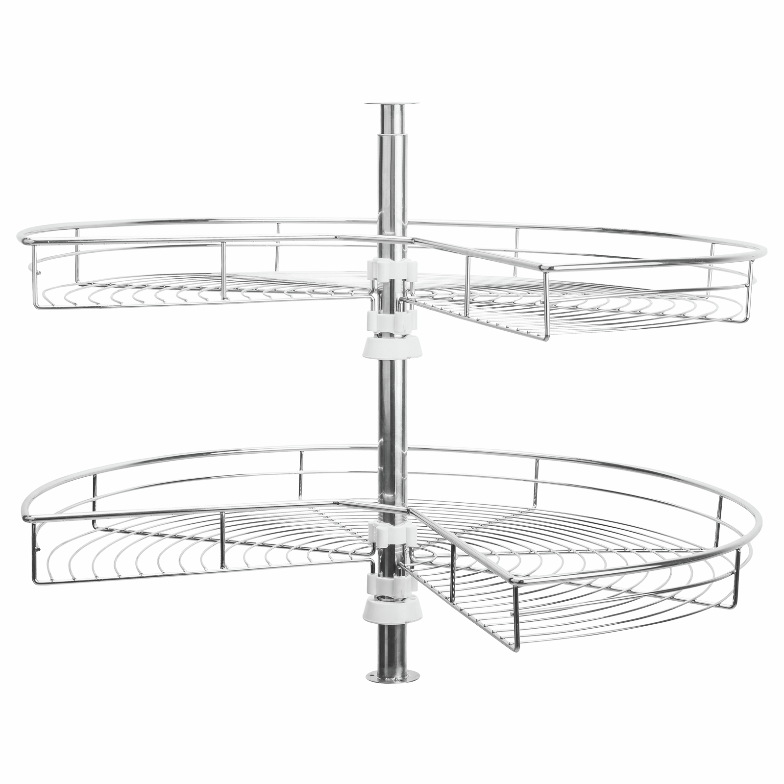 Practa Solutions Chrome Corner Cabinet Carousel - Bunnings Australia