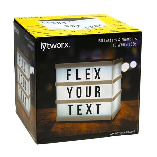 Lytworx Battery Operated Cube Box Light - Bunnings Australia
