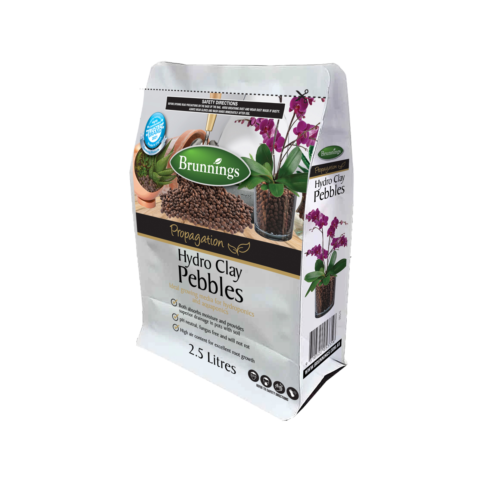 Brunnings 2.5L Hydro Clay Pebbles - Bunnings Australia