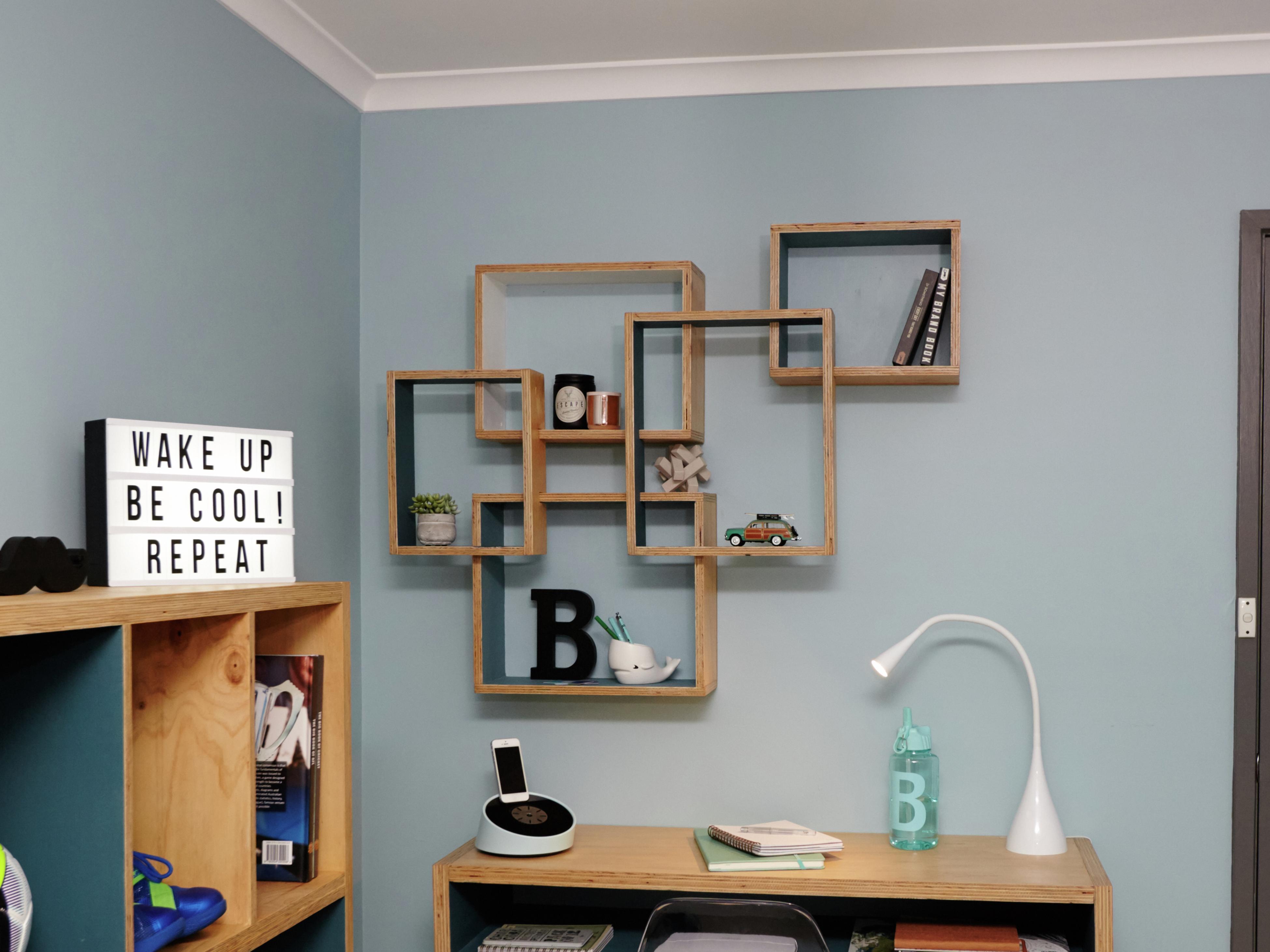 D.I.Y. Shadow Box Feature Wall - Bunnings Australia