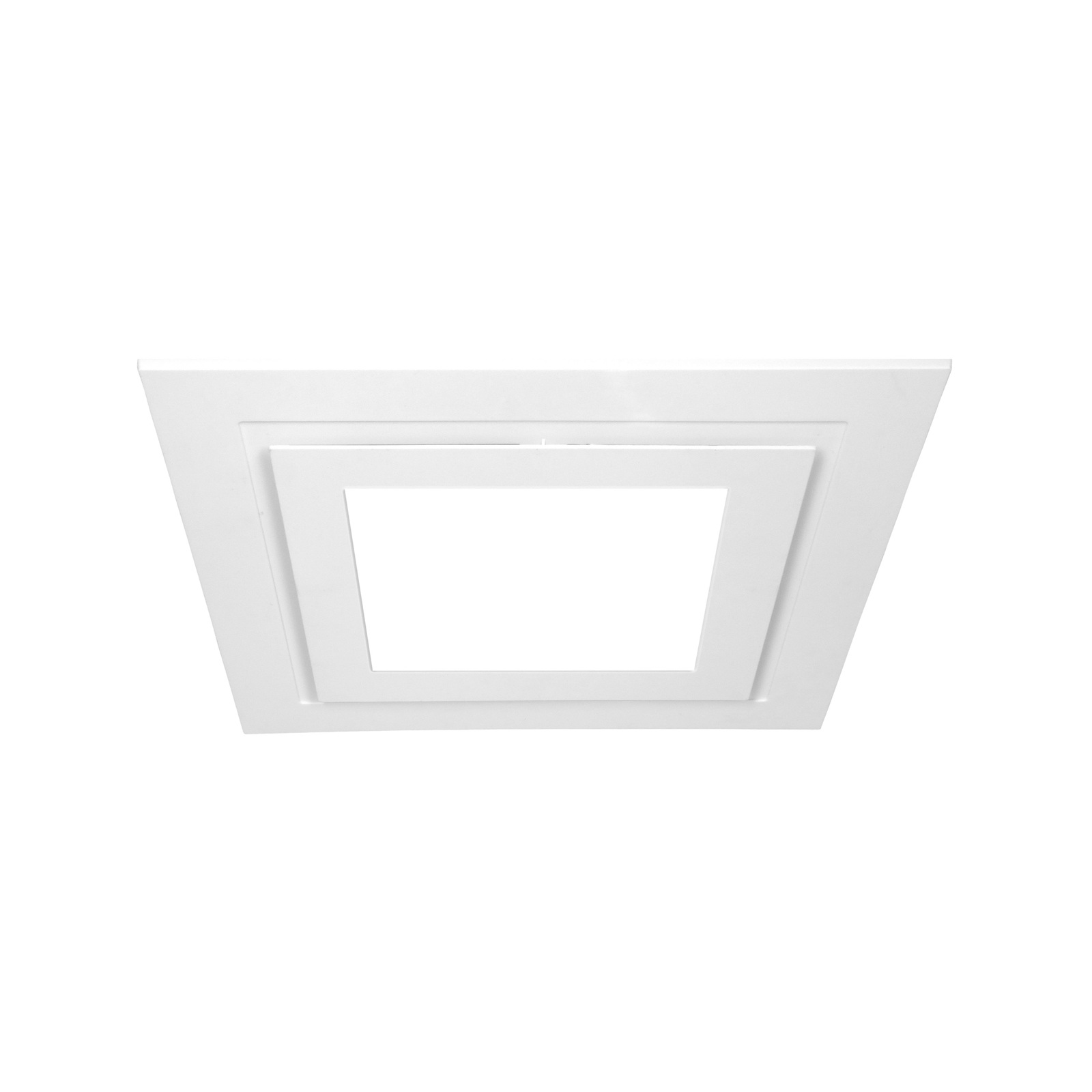Manrose 250mm Square White Fascia with LED - Bunnings New Zealand