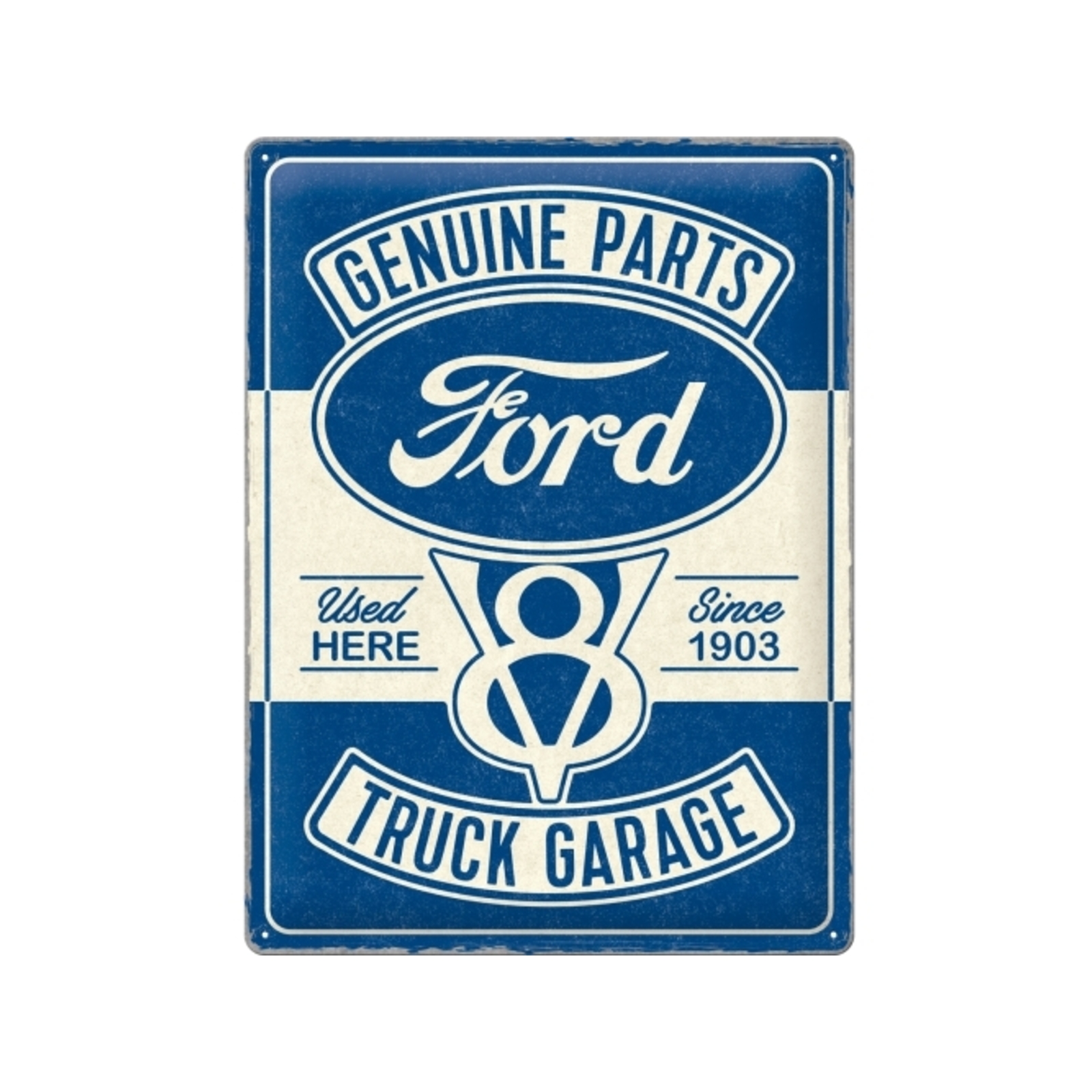 Nostalgic Art Ford V8 Truck Garage Special Edition 30x40cm Large Tin ...