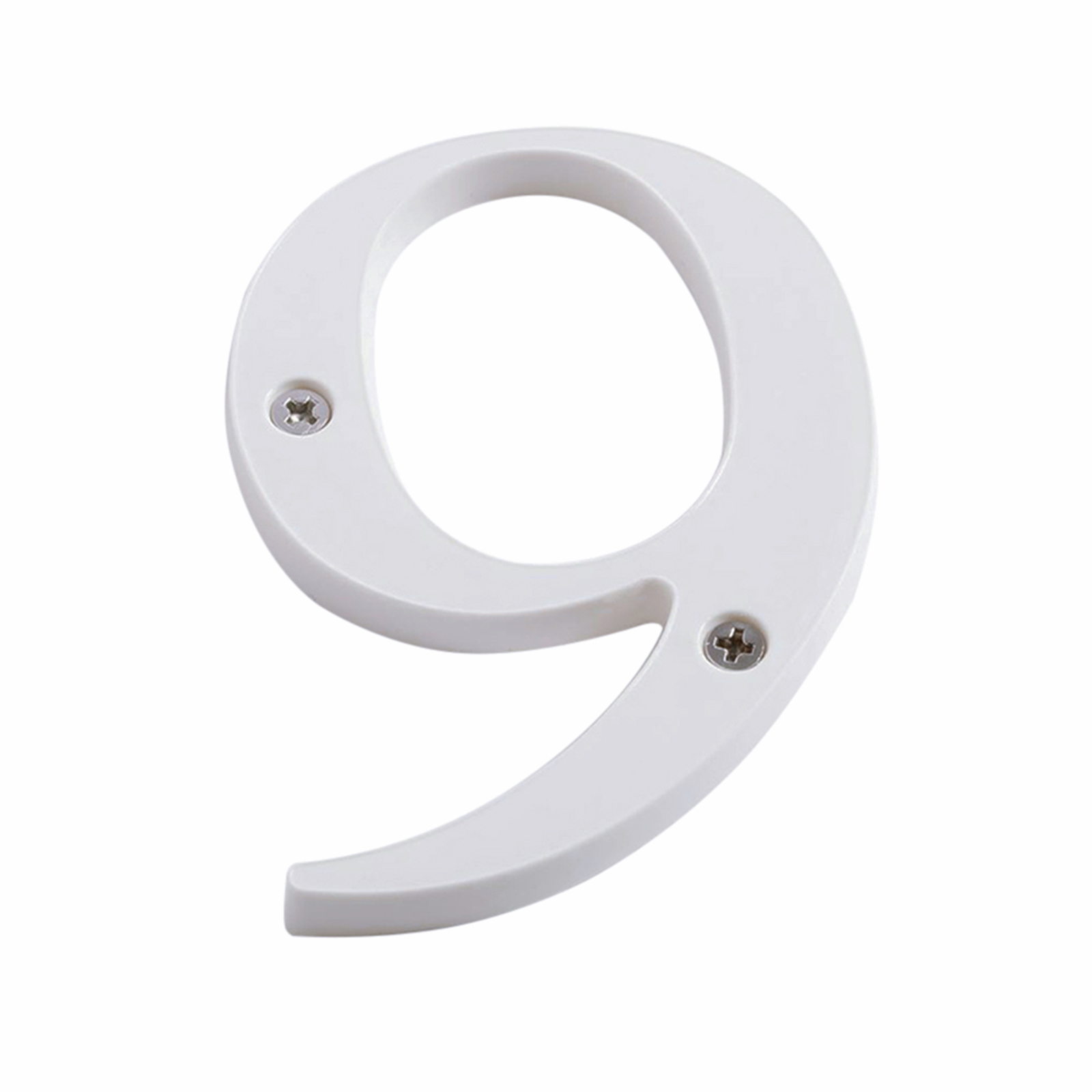 Sandleford 85mm White Plastic House Number 9 - Bunnings Australia