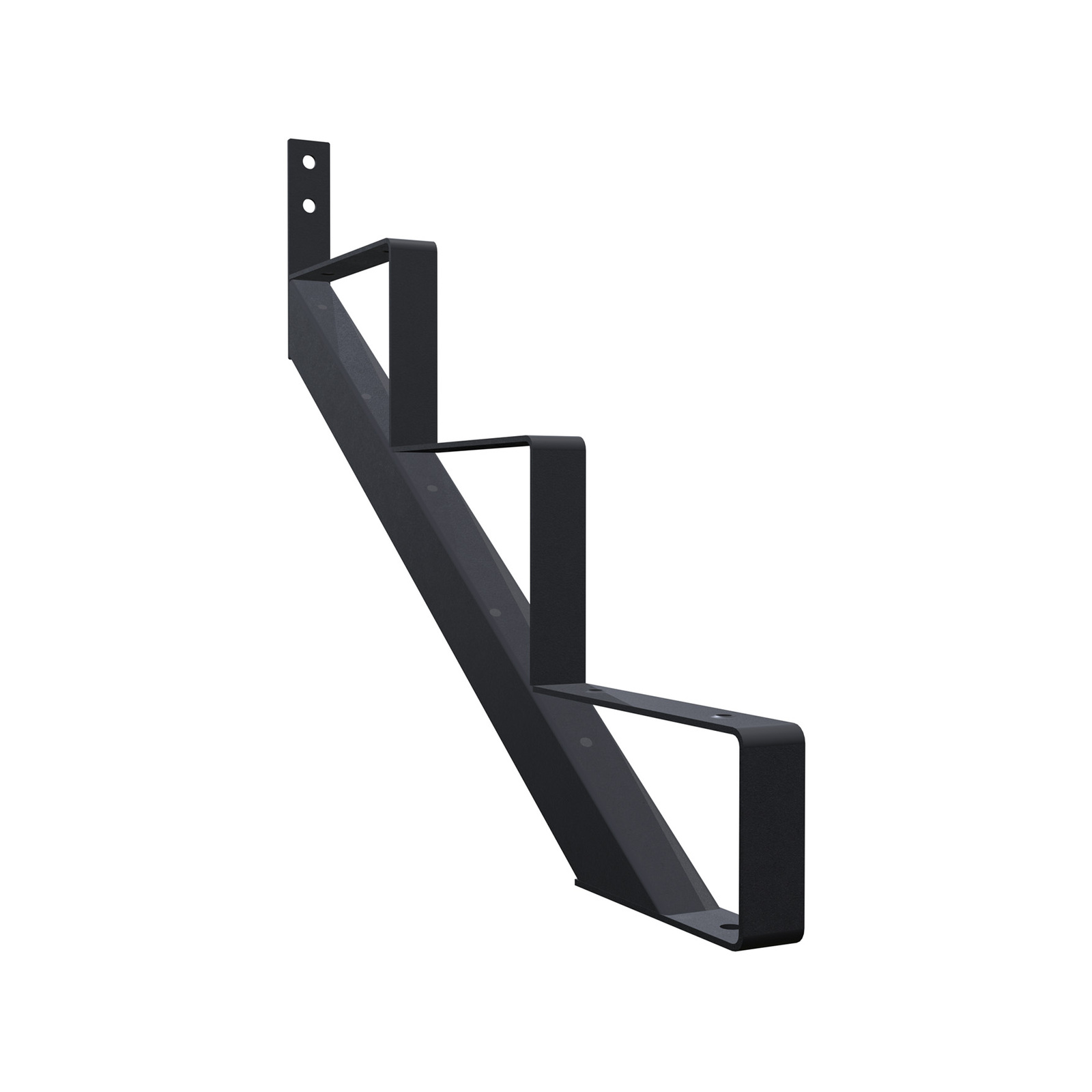 Peak Products Black 3 Tread Steel Stair Stringer - Bunnings Australia