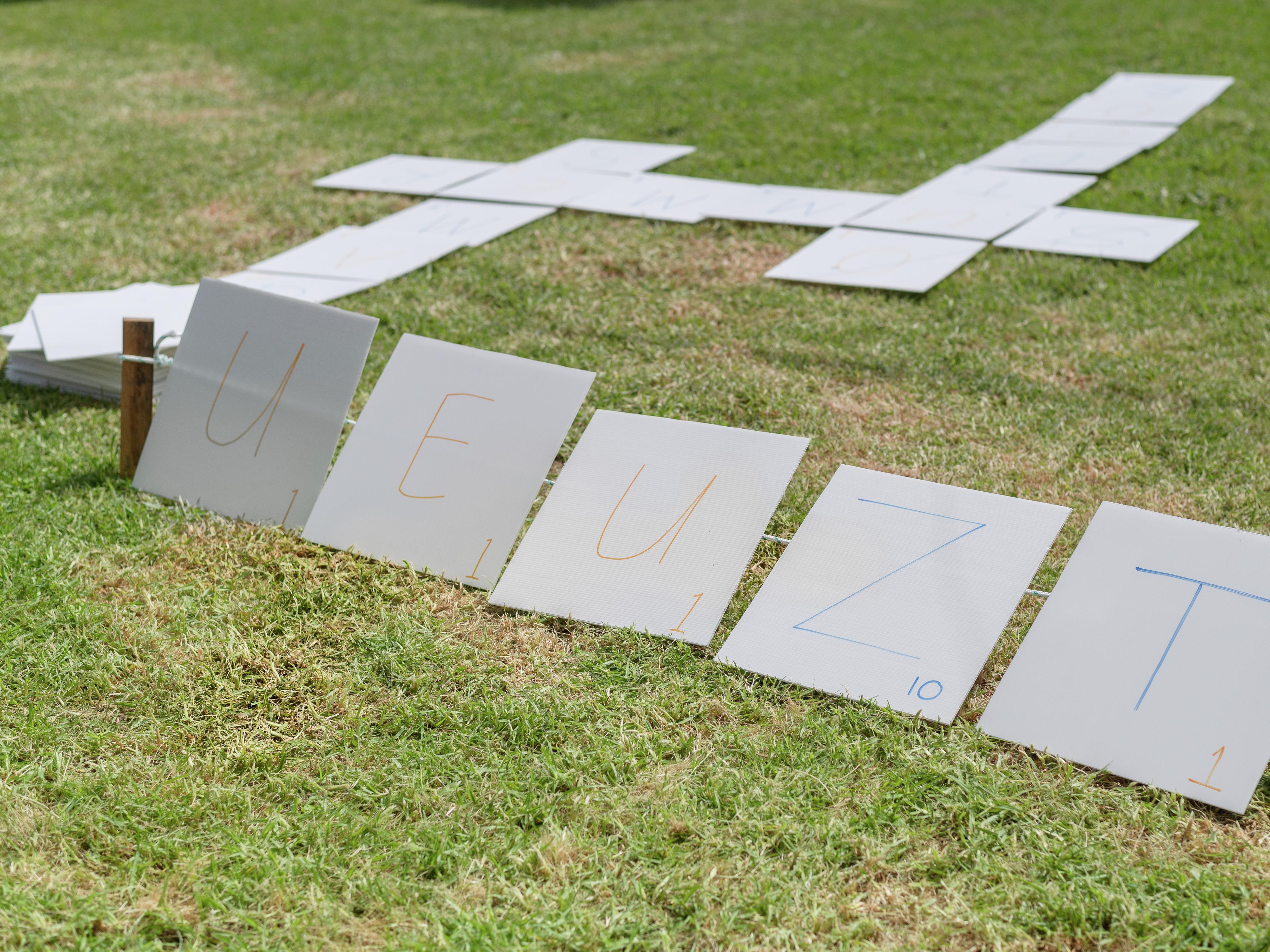 How To Make An Outdoor Word Game - Bunnings New Zealand