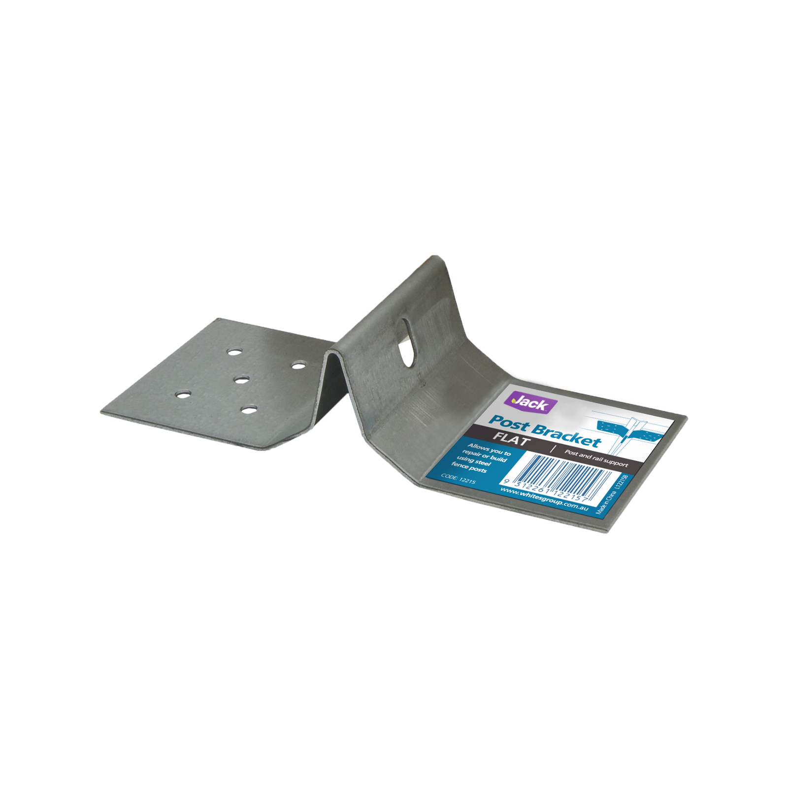 Jack 180 x 50mm Flat Post Bracket - Bunnings New Zealand