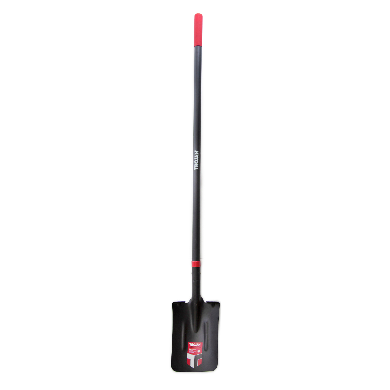 Trojan Long Fibreglass Handle Square Mouth Post Hole Shovel - Bunnings Australia