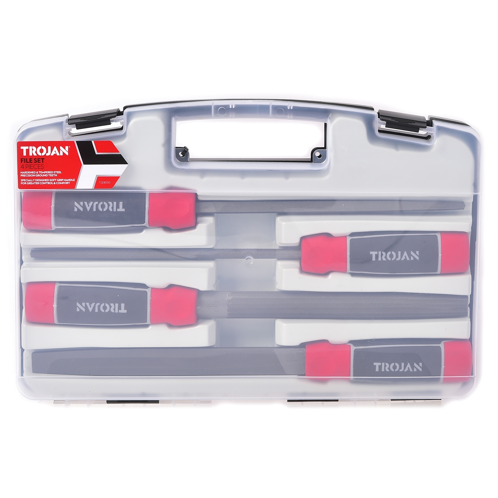 Trojan 4 Piece File Set - Bunnings Australia