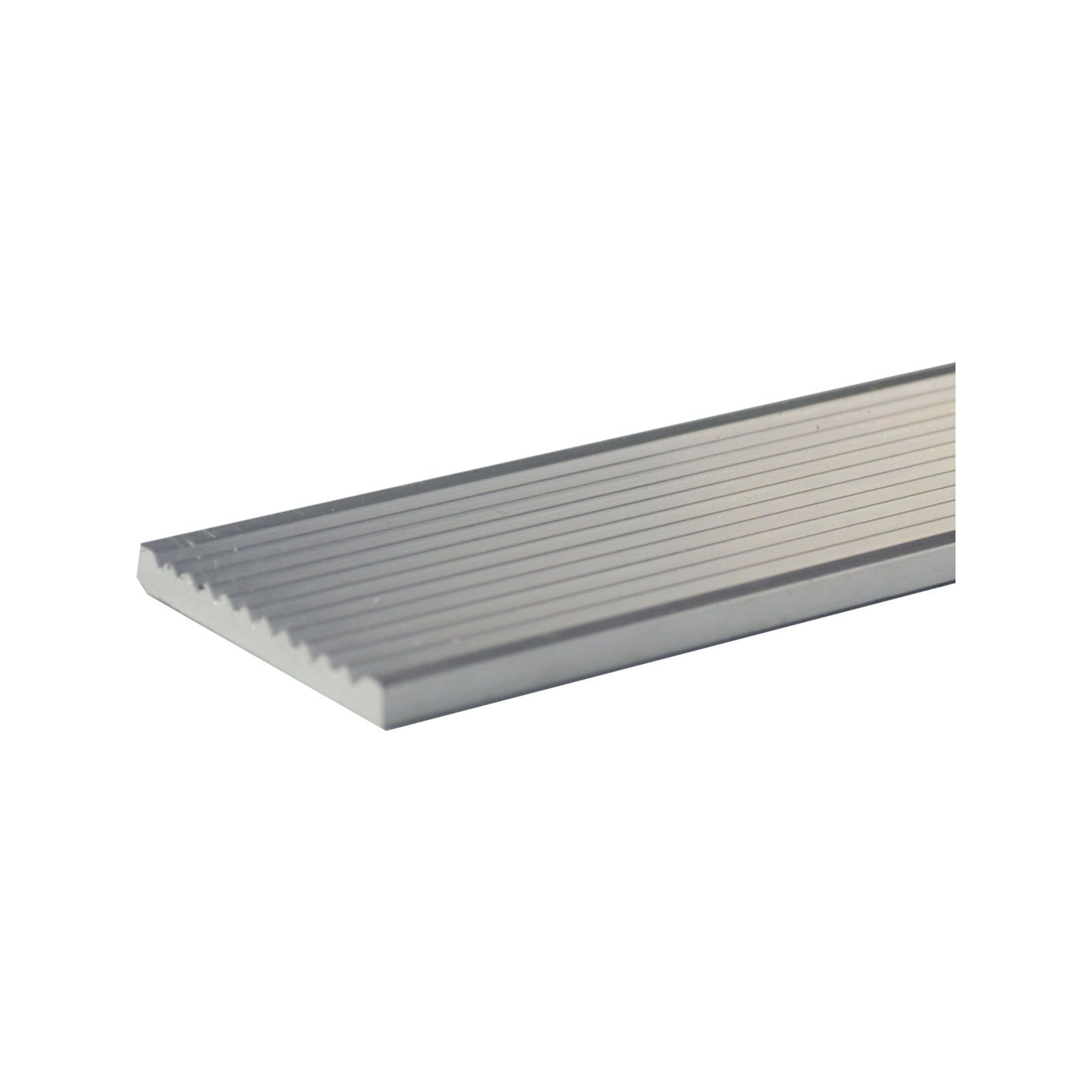 Metal Mate 38.1 x 4mm x 3m Mill Finish Aluminium Fluted Strip ...