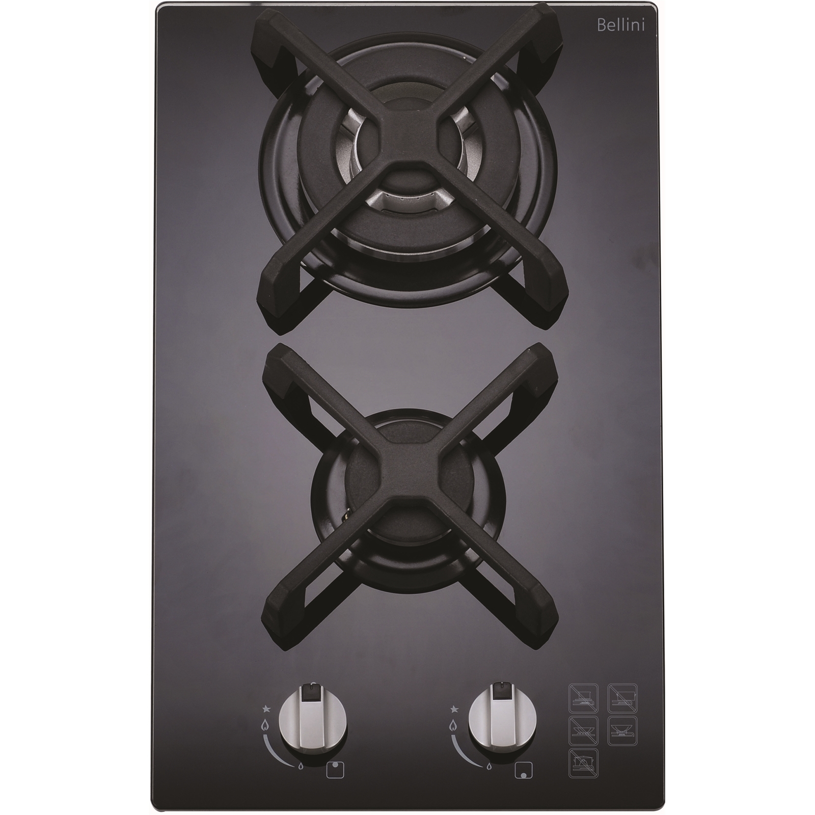 Bellini 300mm 2 Burner Gas Cooktop - Bunnings Australia