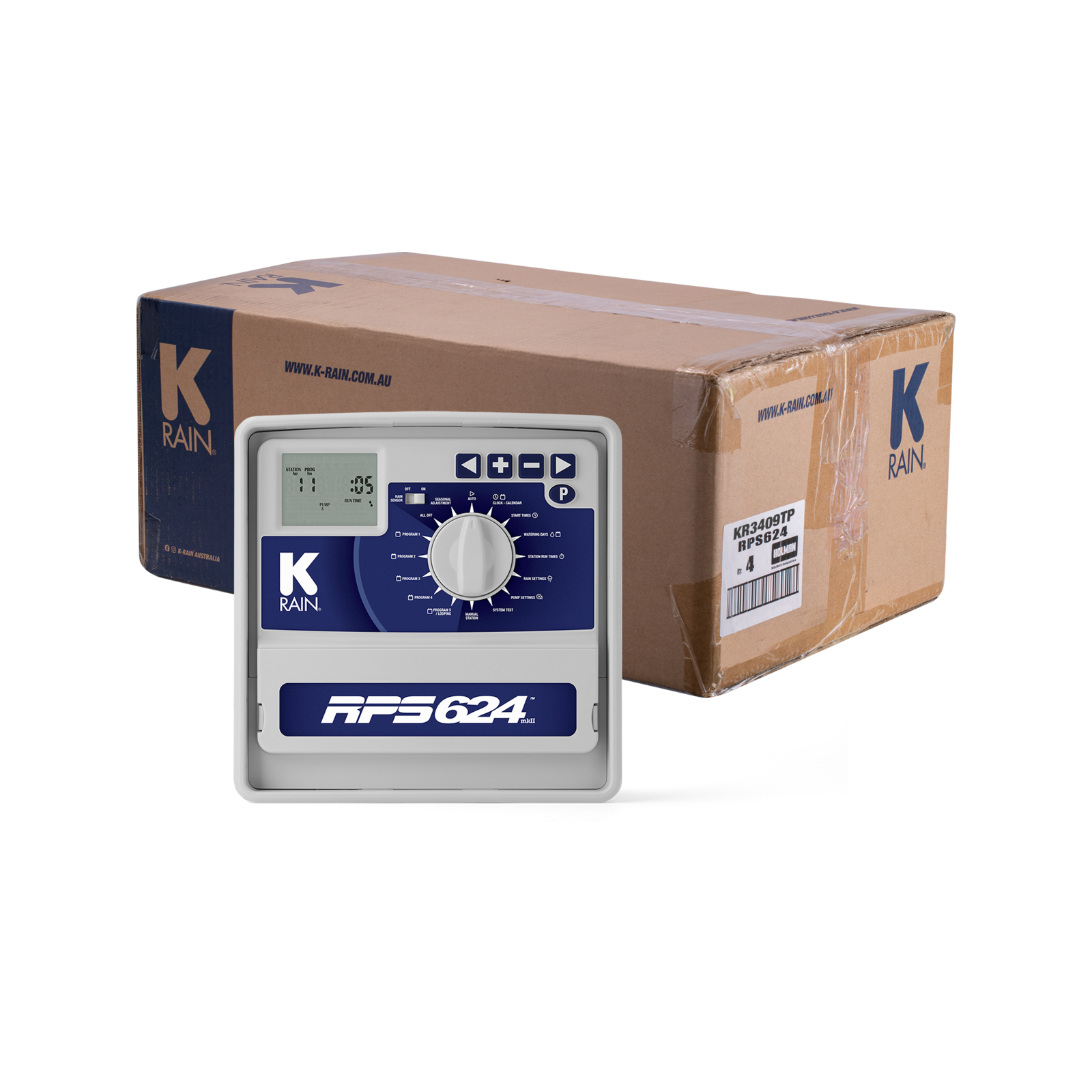 K-Rain 9 Station Outdoor Irrigation Controller - 4 Pack - Bunnings ...