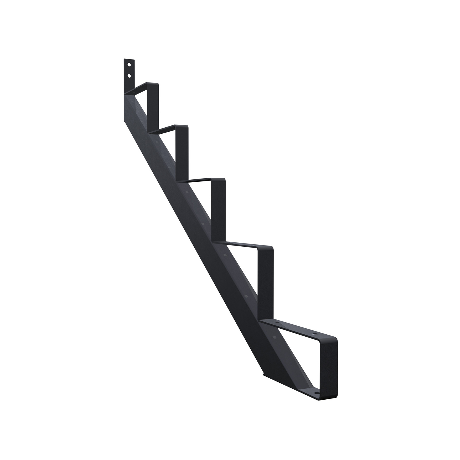 Peak Black 5 Tread Steel Stair Stringer - Bunnings Australia