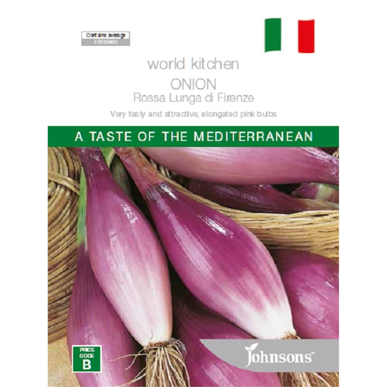 Johnsons World Kitchen Onion Rossa Lunga di Firenze - Bunnings New Zealand