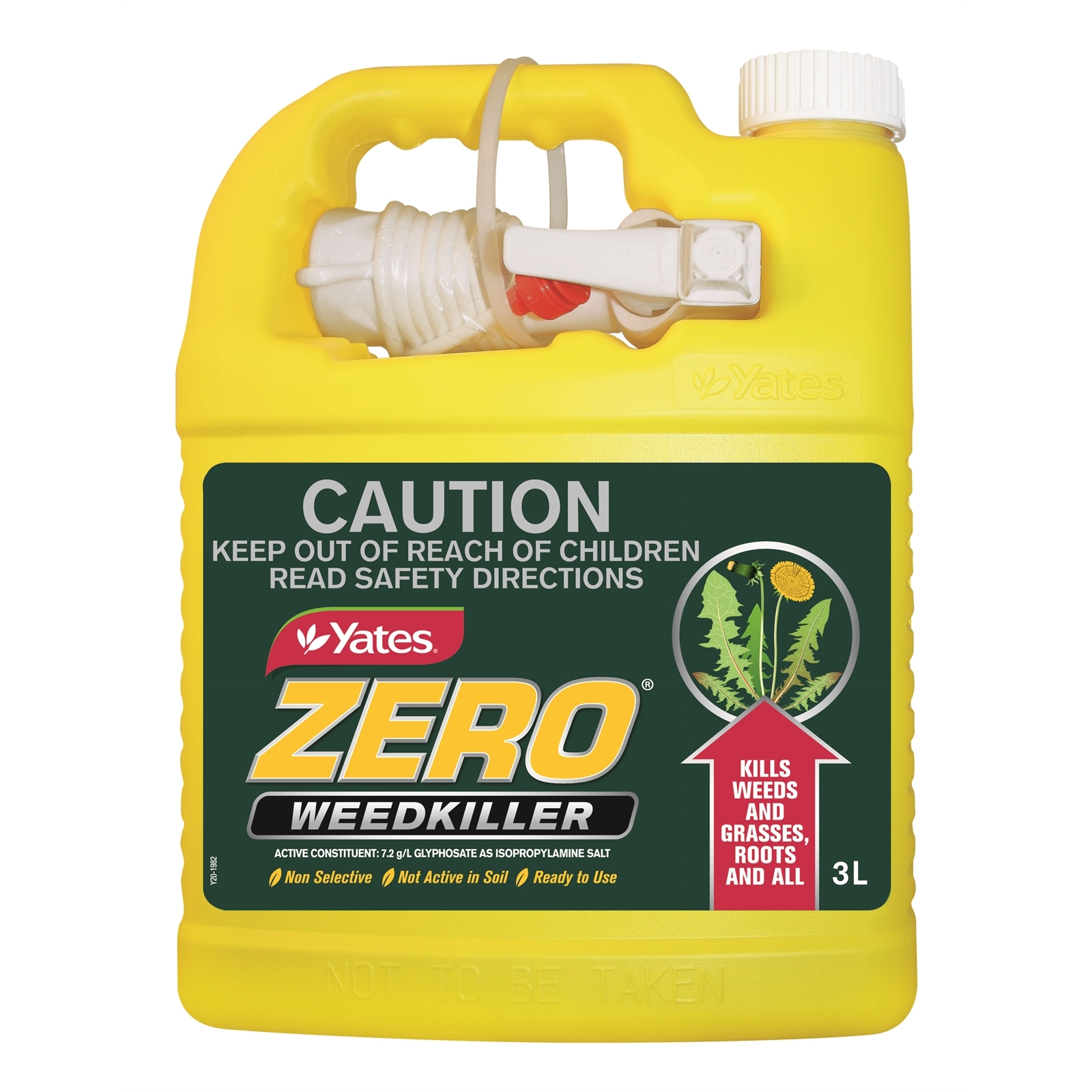 Yates 3L Ready To Use Zero Weed Killer Big Gun - Bunnings Australia