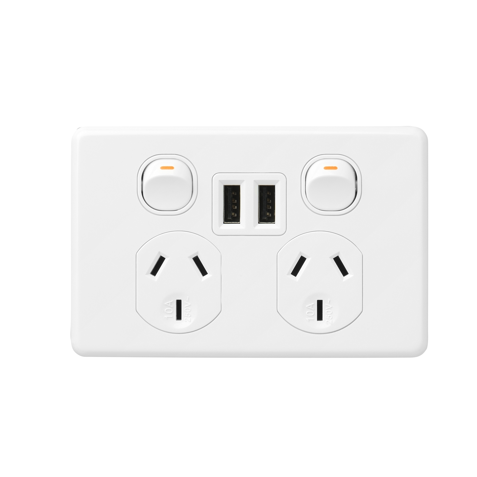 DETA X6 Double Power Point With Dual USB Charger - Bunnings New Zealand