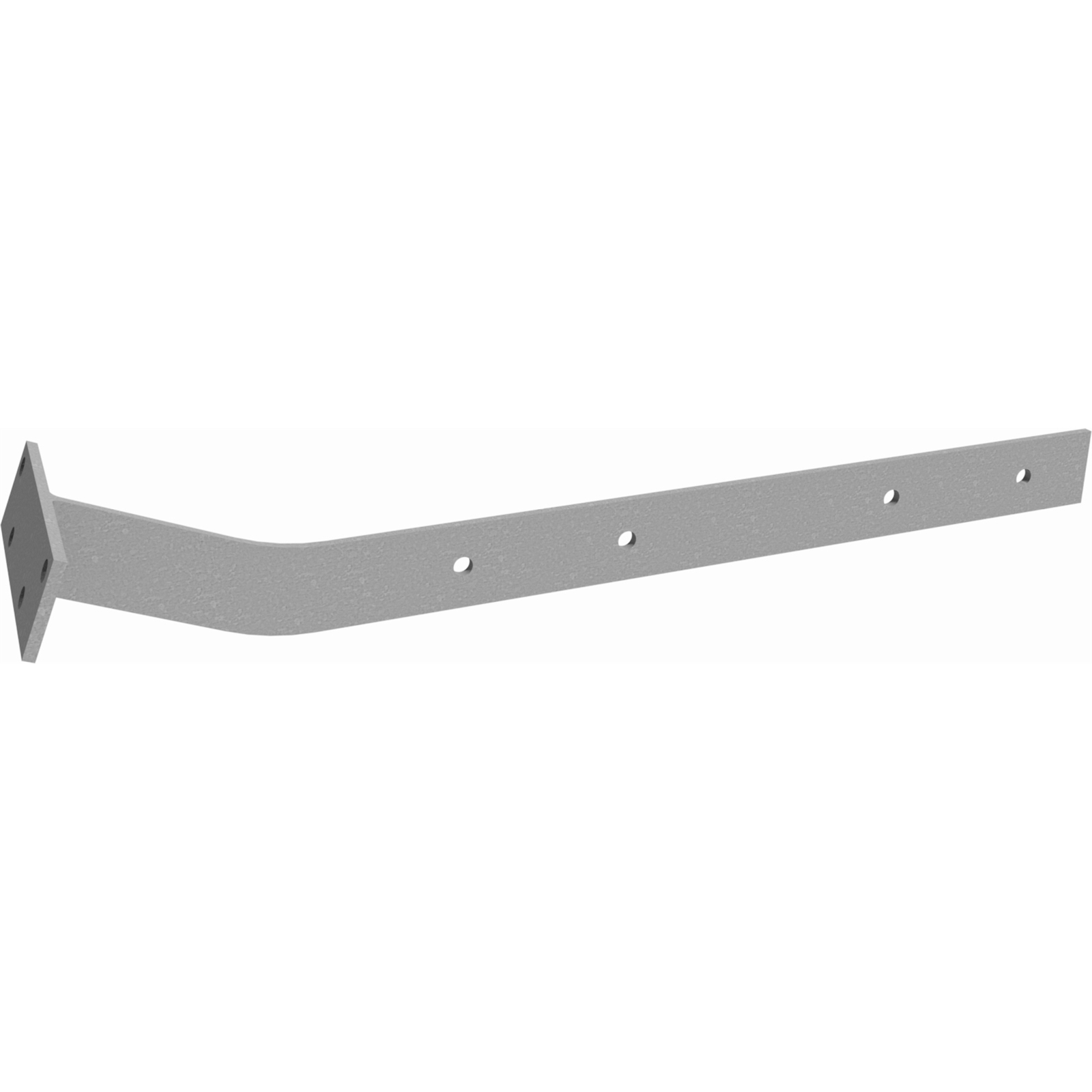 Dunnings 22° Galvanised Extended Fascia Bracket - Bunnings Australia