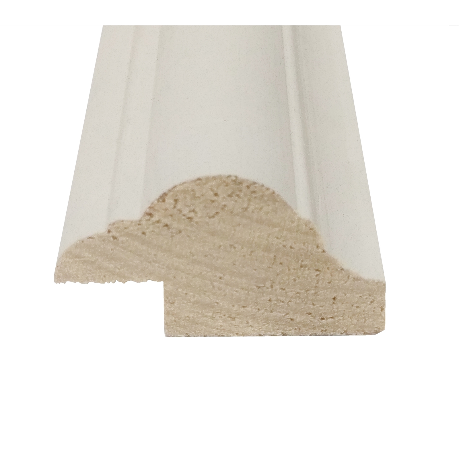 48 x 28mm 3.6m Moulding White Pine Primed Rebated Dado Rail - Bunnings ...