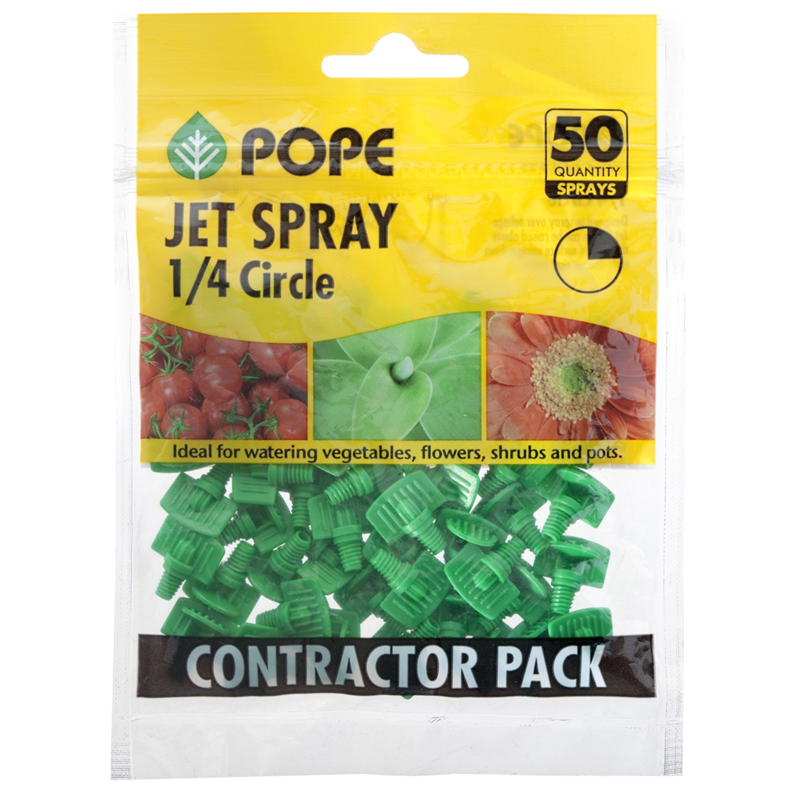 Pope Micro Quater Circle Jet Spray - 50 Pack - Bunnings Australia