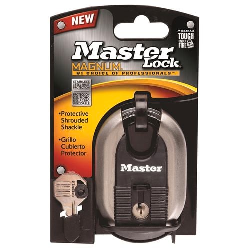 Master Lock 60mm Magnum Keyed Shrouded Padlock - Bunnings New Zealand