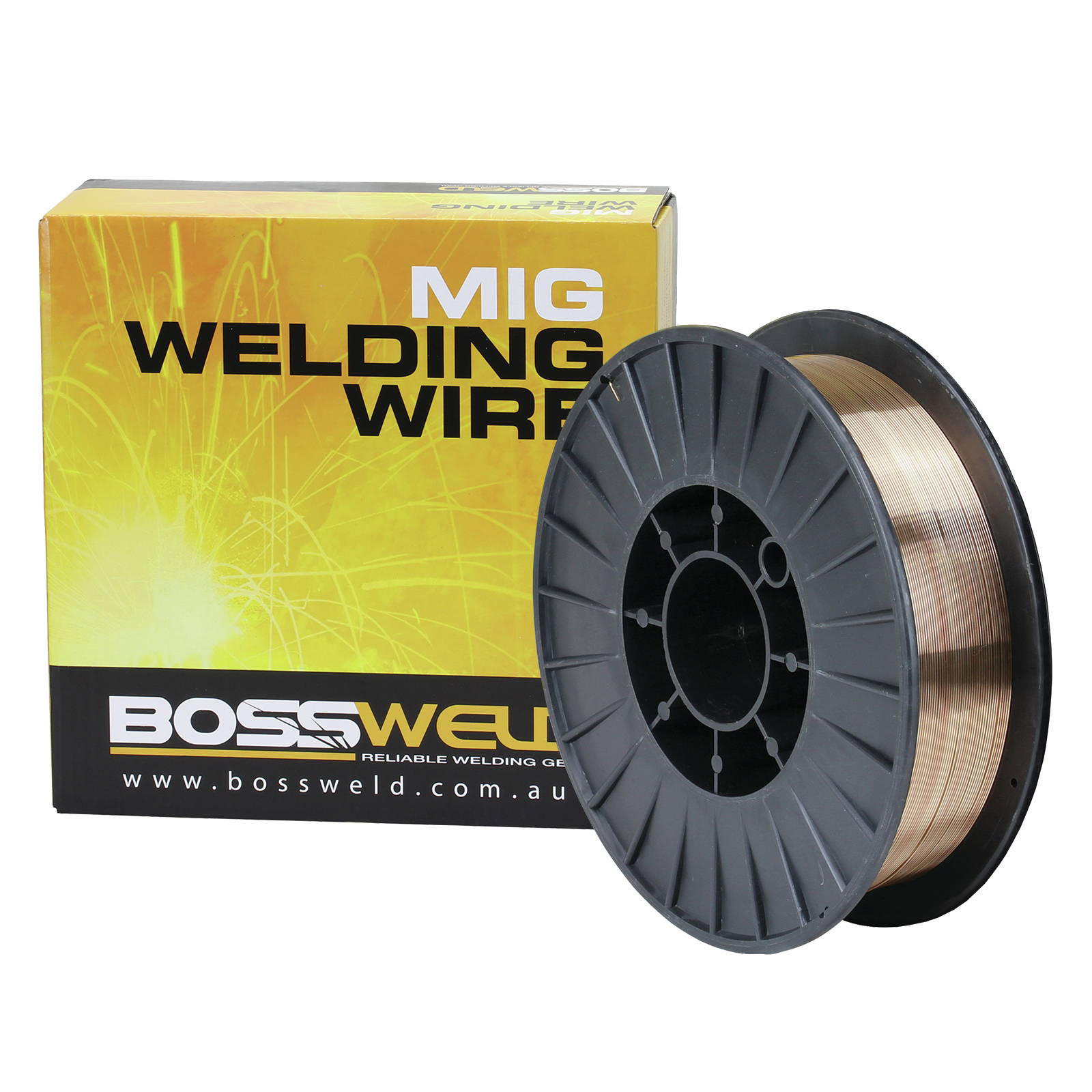 Bossweld 0.9mm 5.0kg Silicon Bronze MIG Wire - Bunnings Australia