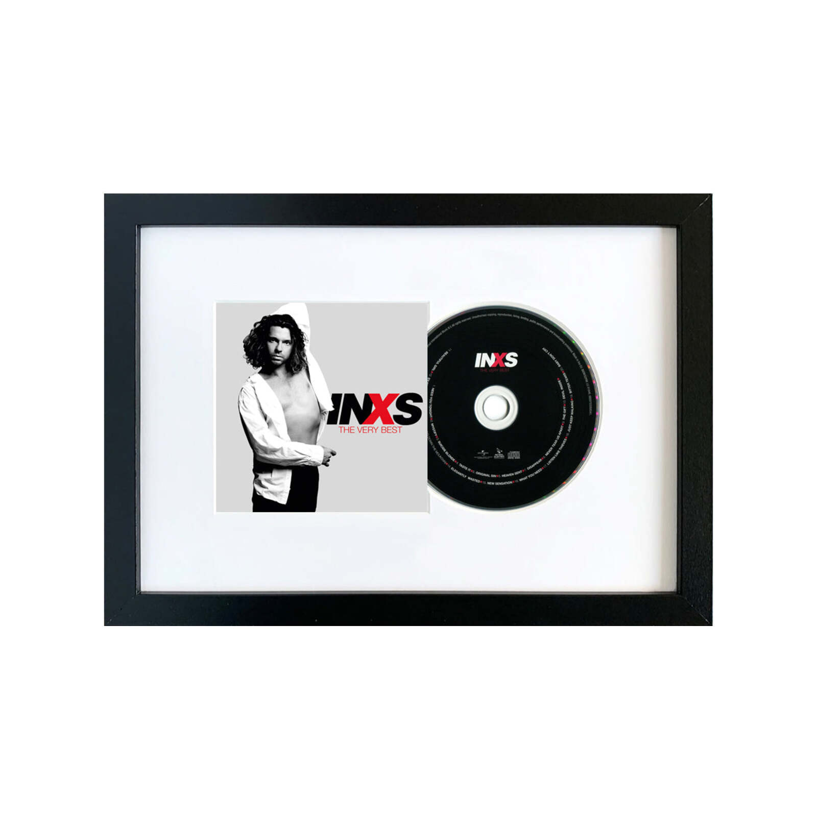 Inxs - The Very Best - CD Framed Album Art - Bunnings Australia