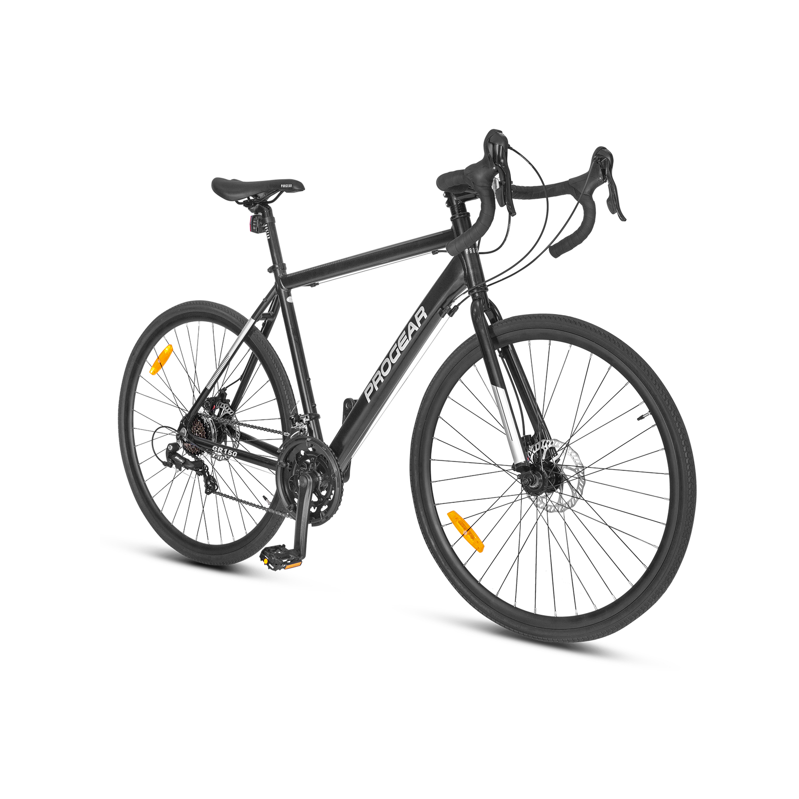 Progear Bikes GR150 Road Bike 700*59cm Black Ember - Bunnings Australia
