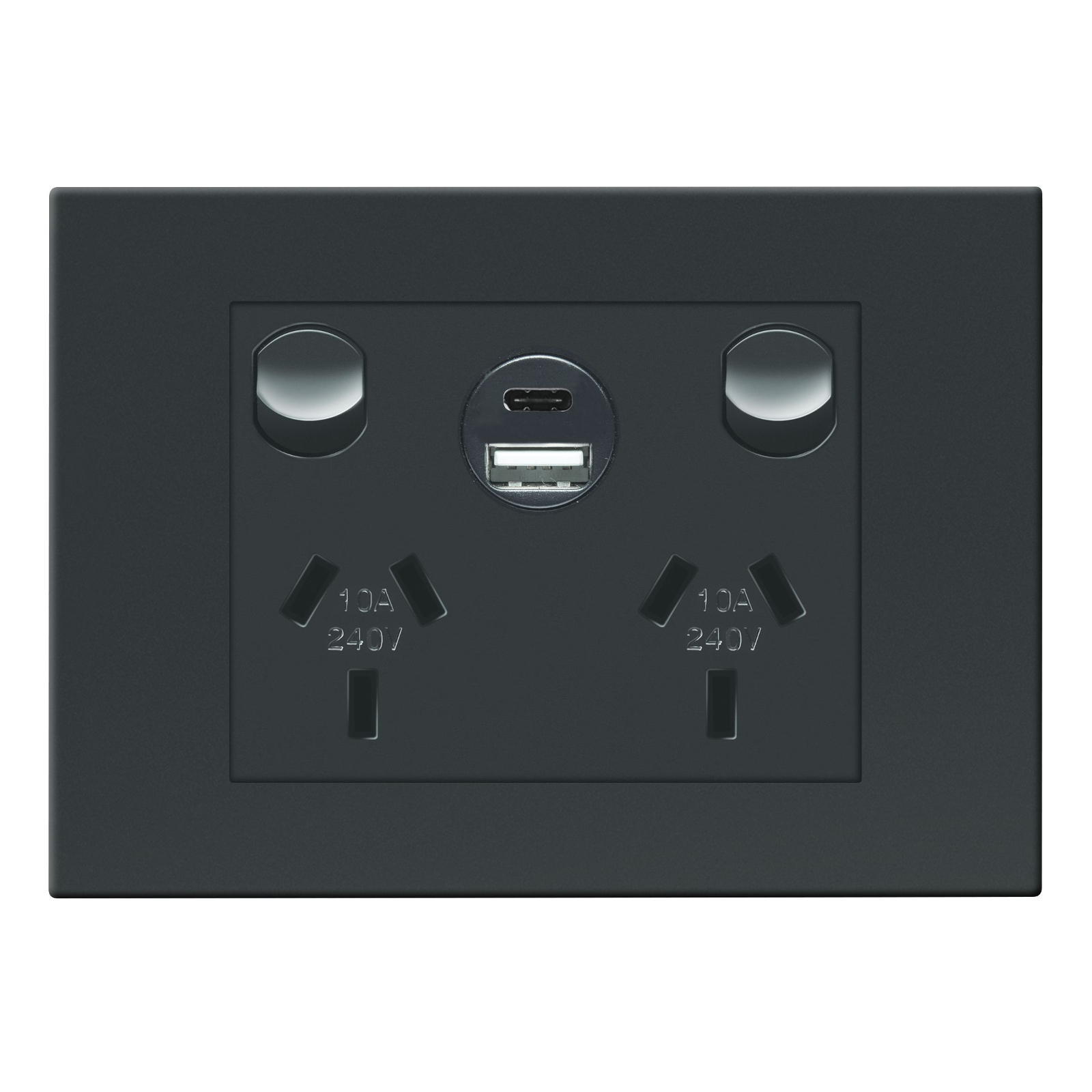HPM VIVO Double Powerpoint with 2 USB Ports Type A & C - Bunnings Australia