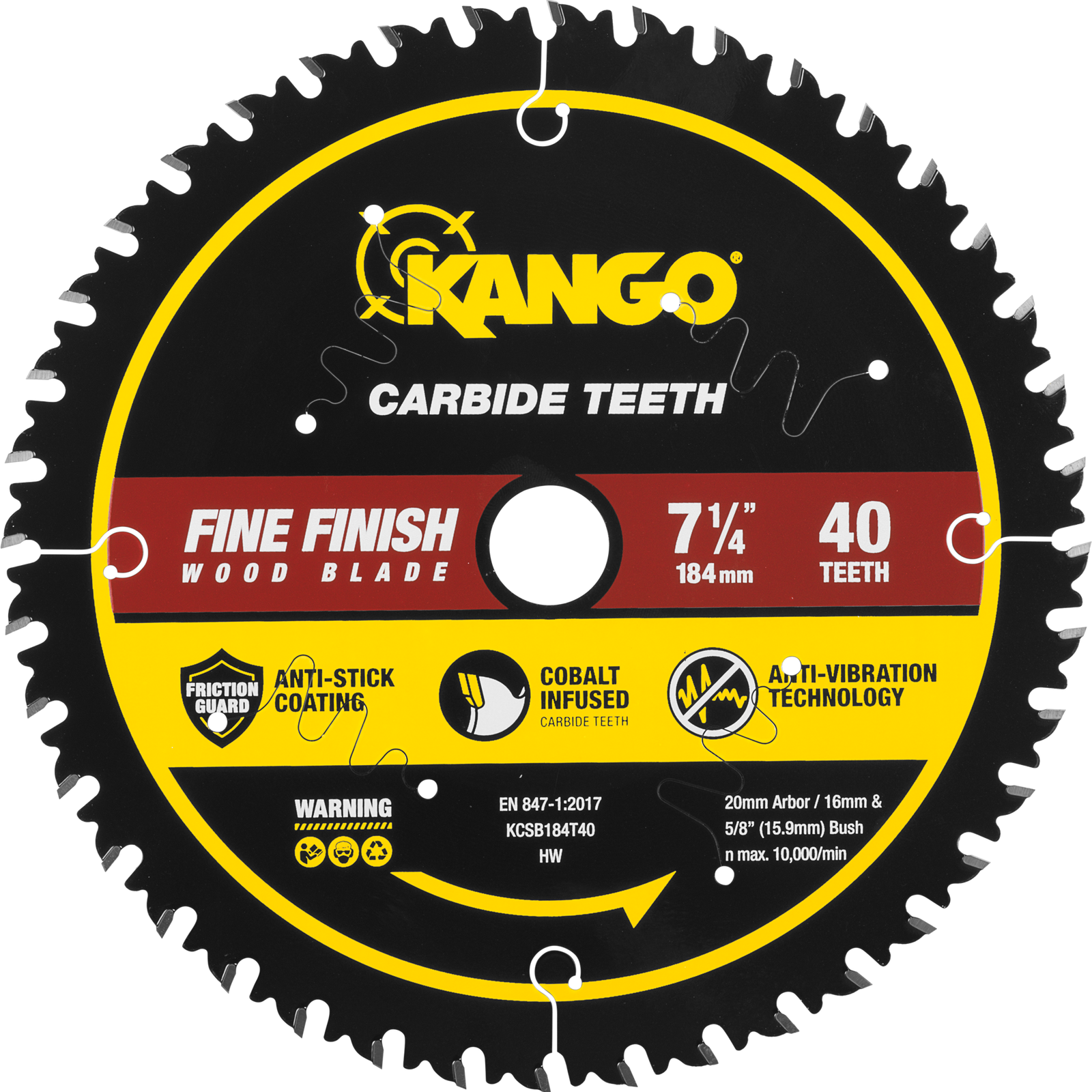 Kango 184mm 40T Wood Circular Saw Blade - Bunnings Australia