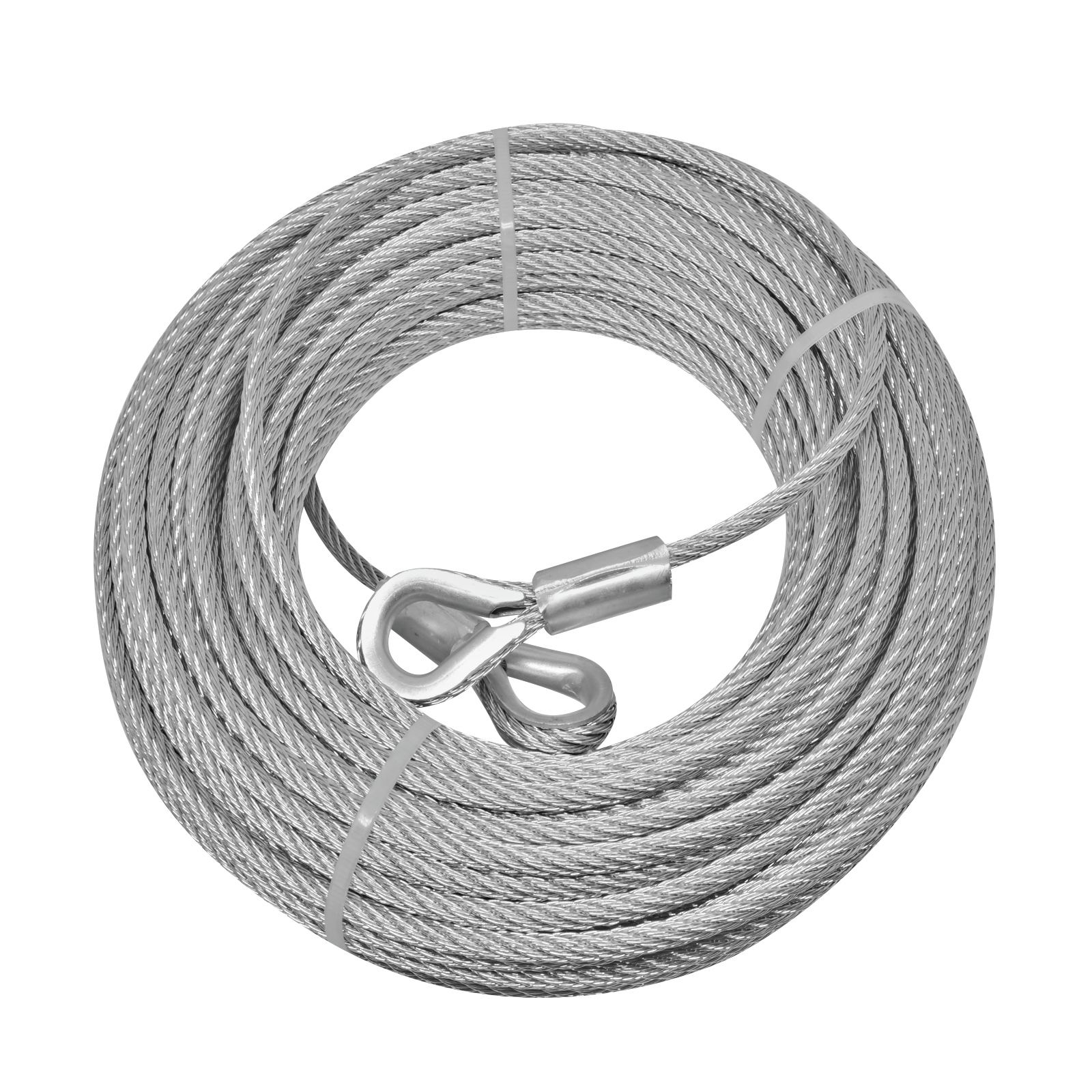 Pinnacle 5mm x 30m Galvanised Wire Rope with Loops - Bunnings Australia